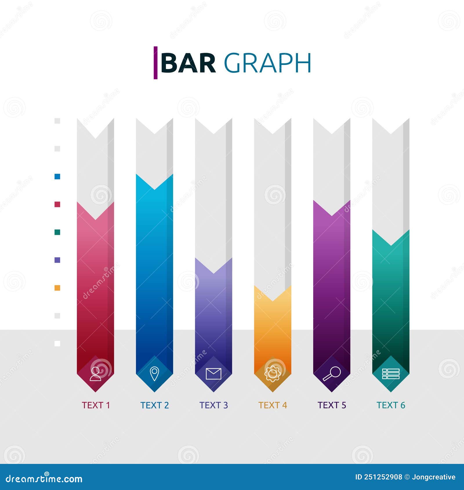 Bar Graph Chart Business Statistic Data Infographic Template Stock ... Bar Graph Chart Business Statistic Data Infographic Template Stock ...