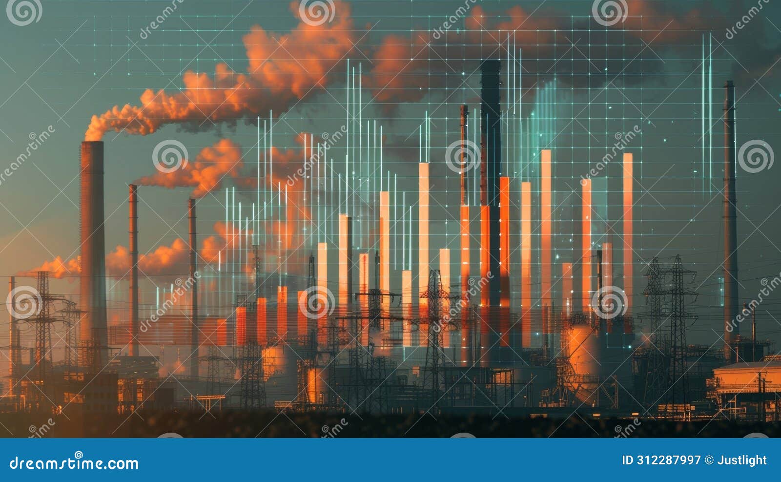 A Bar Graph Comparing the Carbon Emissions of Traditional Energy ...