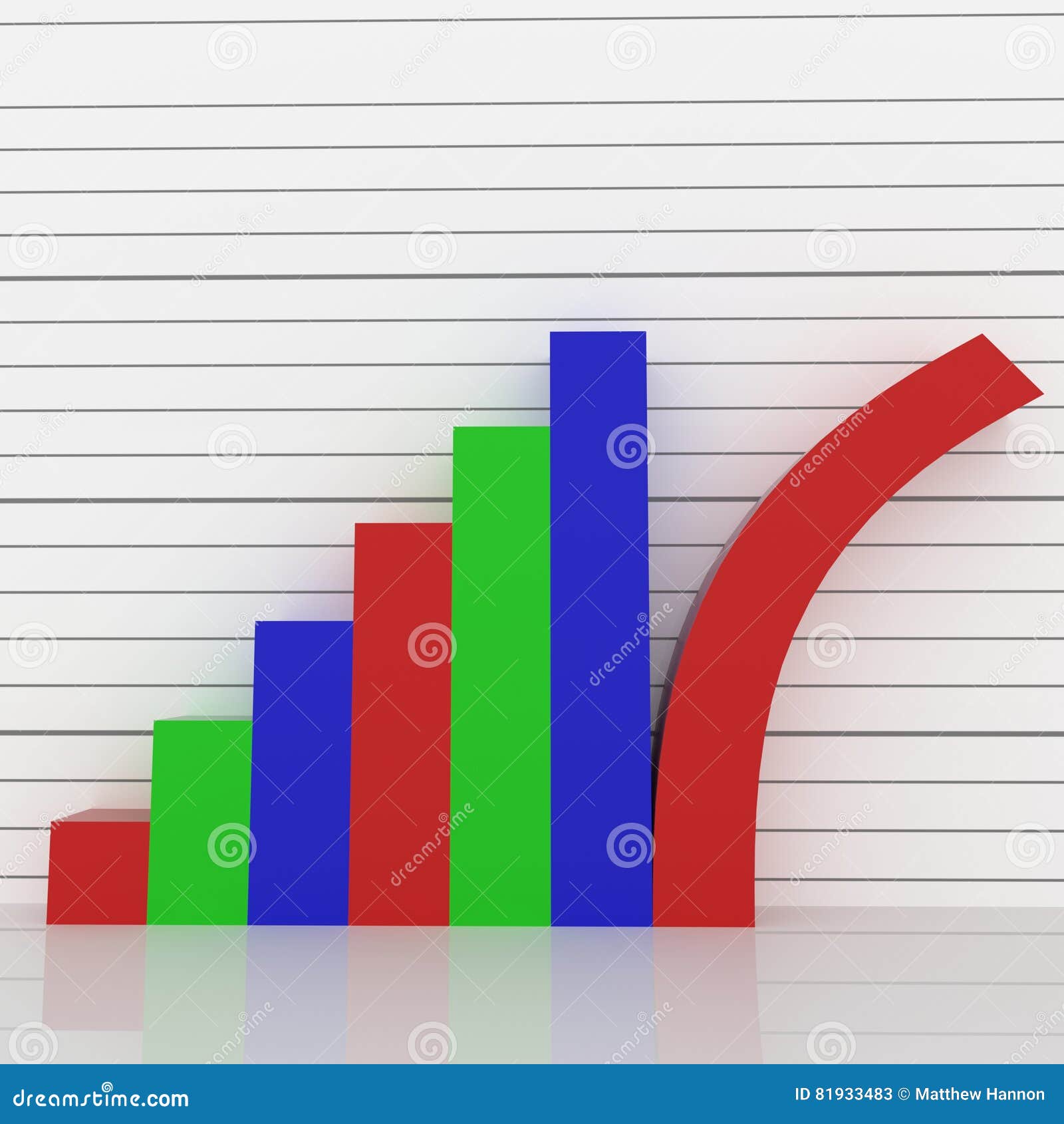 Bar Graph stock illustration. Illustration of graph, chart - 81933483