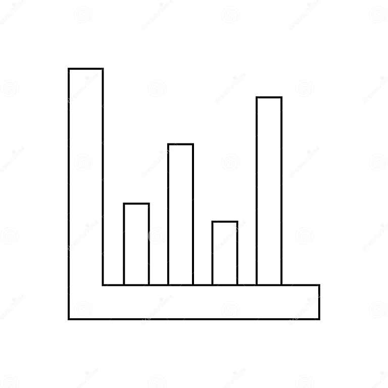 Bar Graph with Font, Rectangle, Parallel, Brand Keywords on White ...