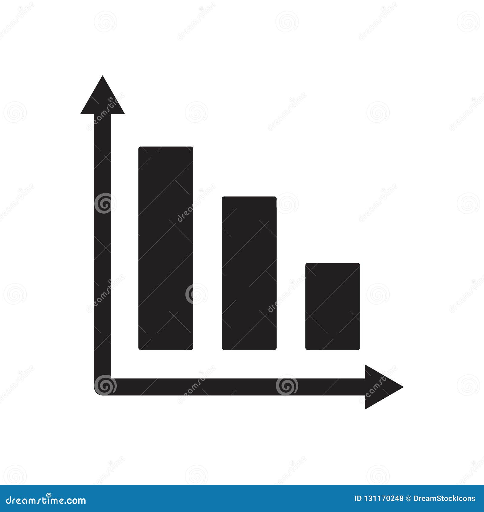 Bar Graph Icon. Trendy Bar Graph Logo Concept on White Background from ... Bar Graph Icon. Trendy Bar Graph Logo Concept on White Background from ...