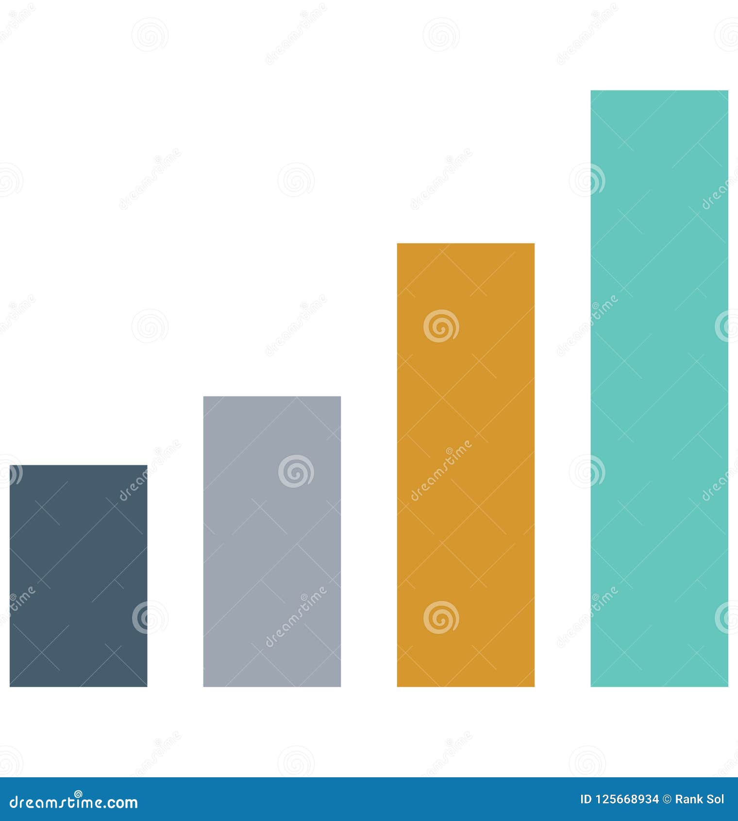 Bar Graph, Progress Chart Isolated Vector Icons Can Be Modify with Any ...