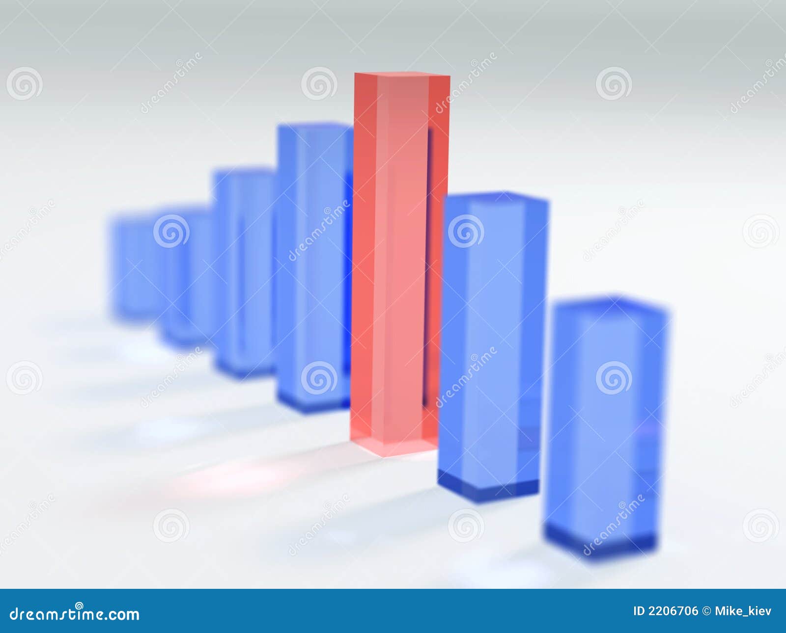 Bar Graph of success stock illustration. Illustration of graphs - 2206706