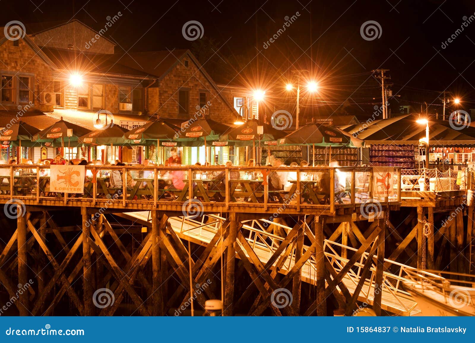 Bar Harbor waterfront editorial photography. Image of pound - 15864837