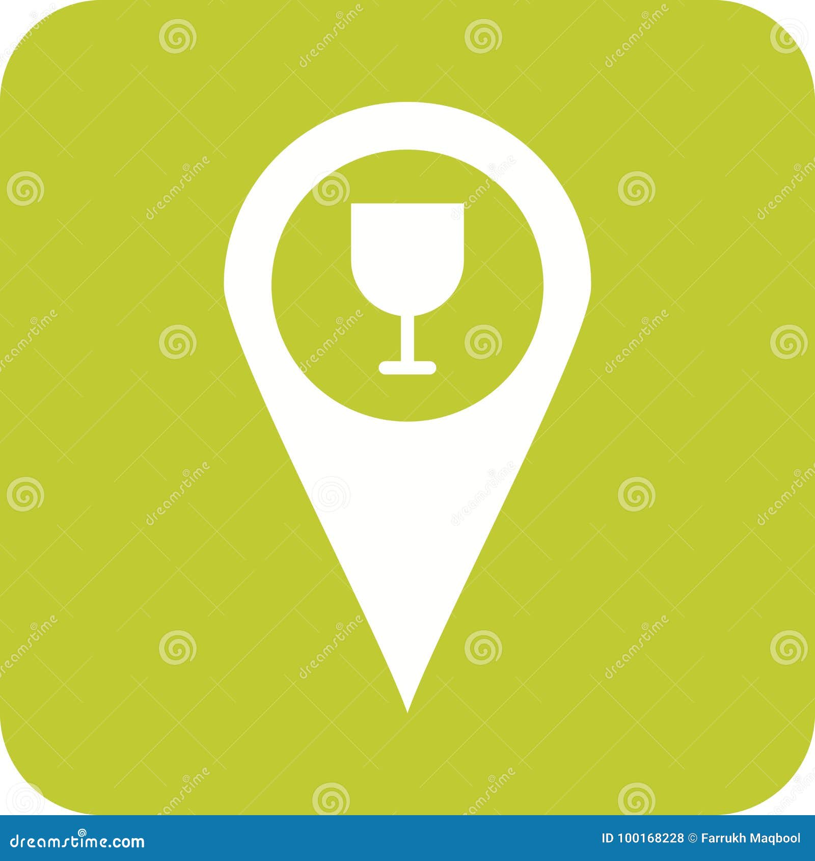 Bar Location stock vector. Illustration of design, concept - 100168228