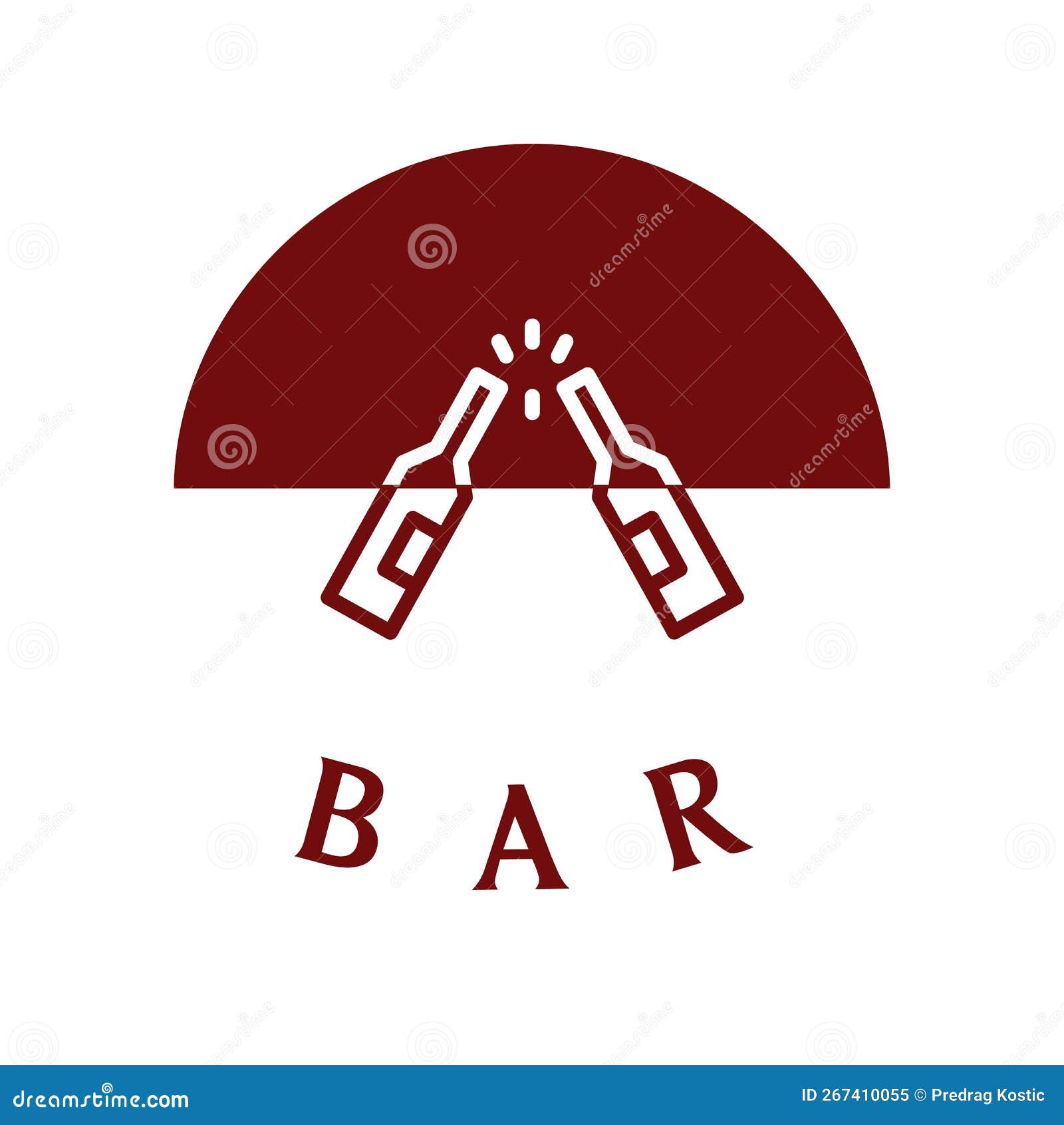Bar logo stock illustration. Illustration of logo, poster - 267410055