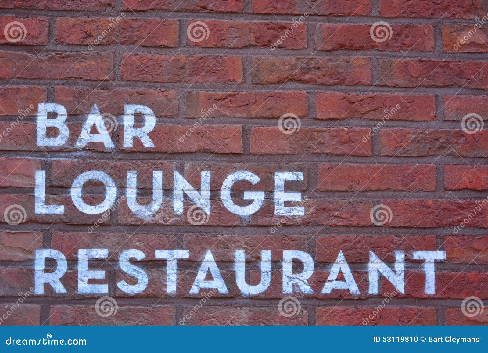 Bar, lounge, restaurant stock photo. Image of white, lettering - 53119810