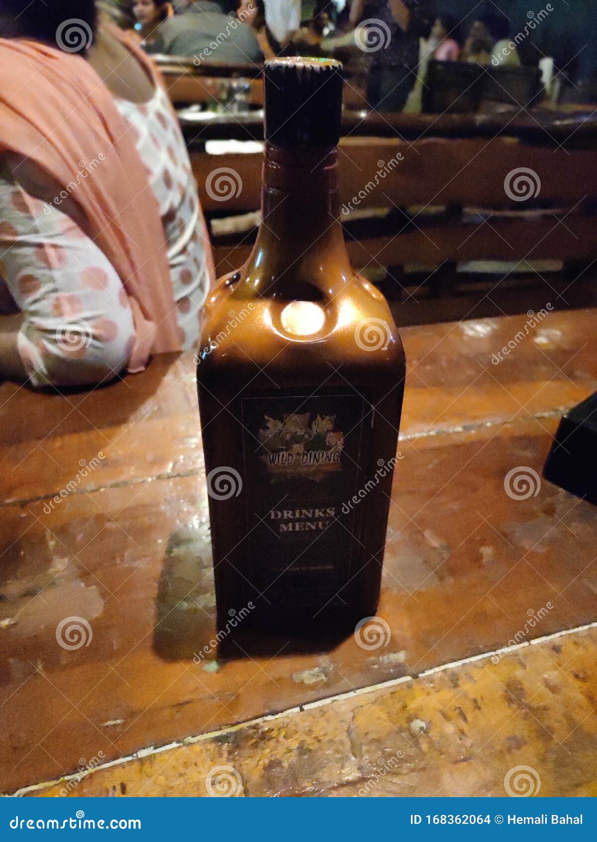 The Bar Menu at a Famous Restaurant in Mumbai India Editorial Stock ...