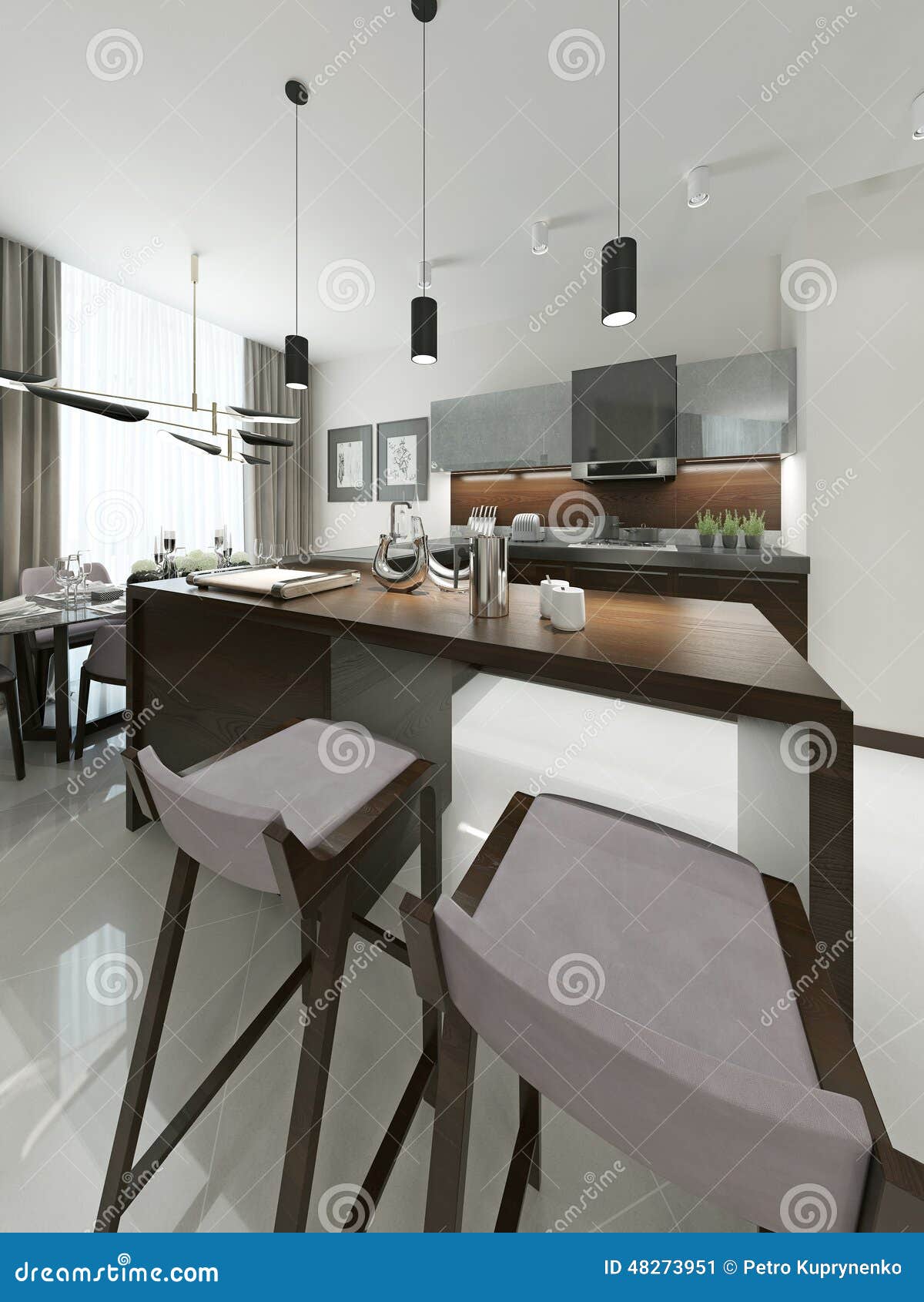 Bar in a modern style stock image. Image of fikstures - 48273951