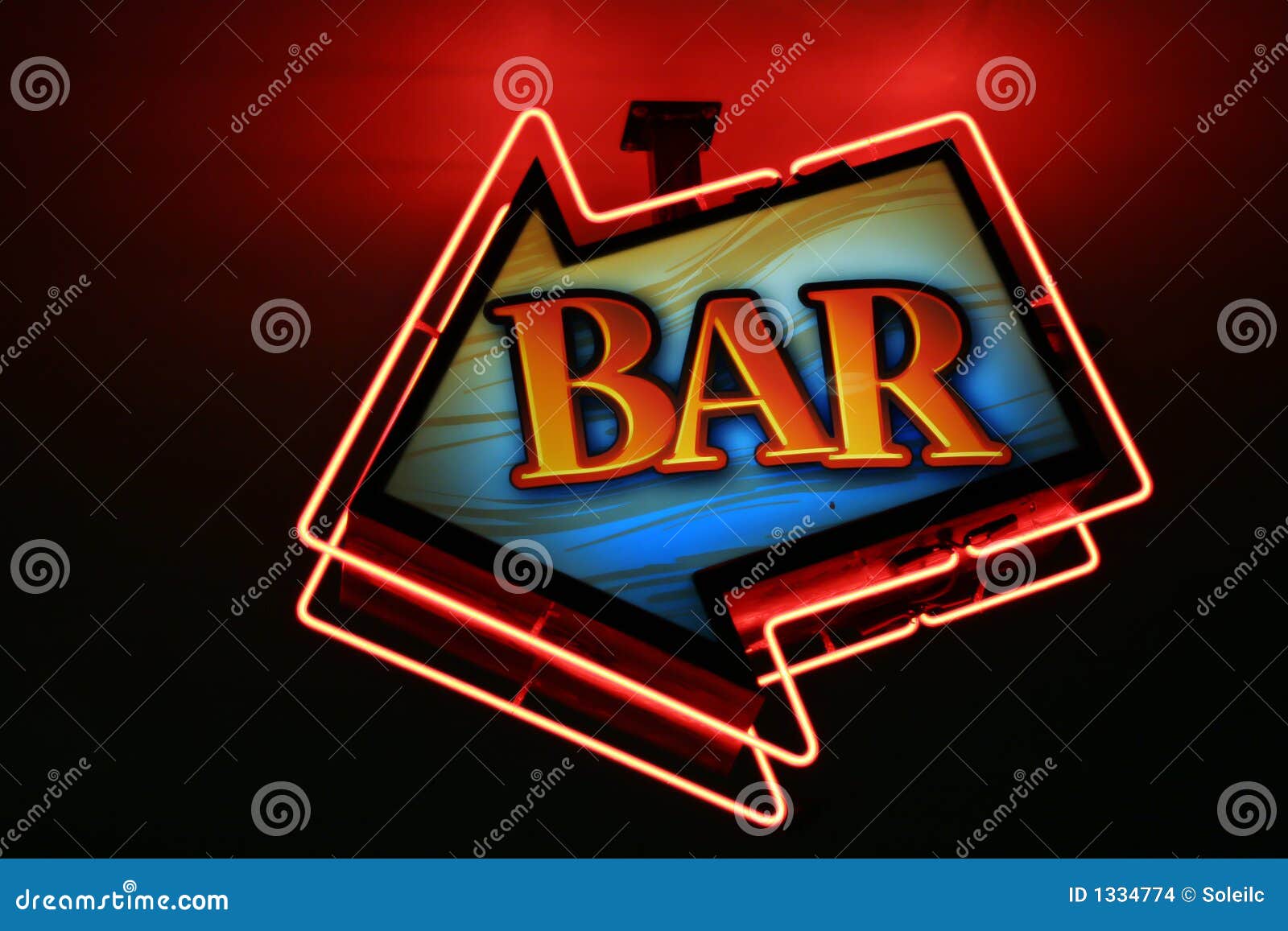 Bar neon lights stock photo. Image of neon, glitter, spirits - 1334774