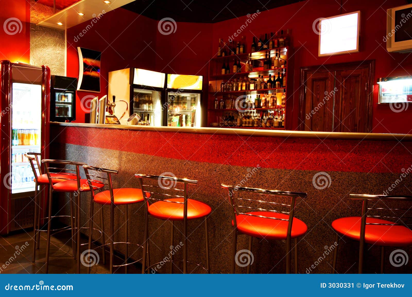 Bar in a night club stock image. Image of community, banquet - 3030331