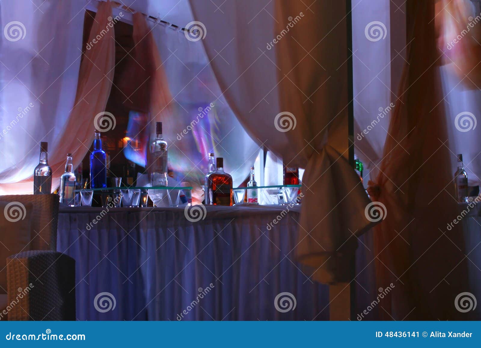 Bar at Night stock image. Image of night, nature, drink - 48436141