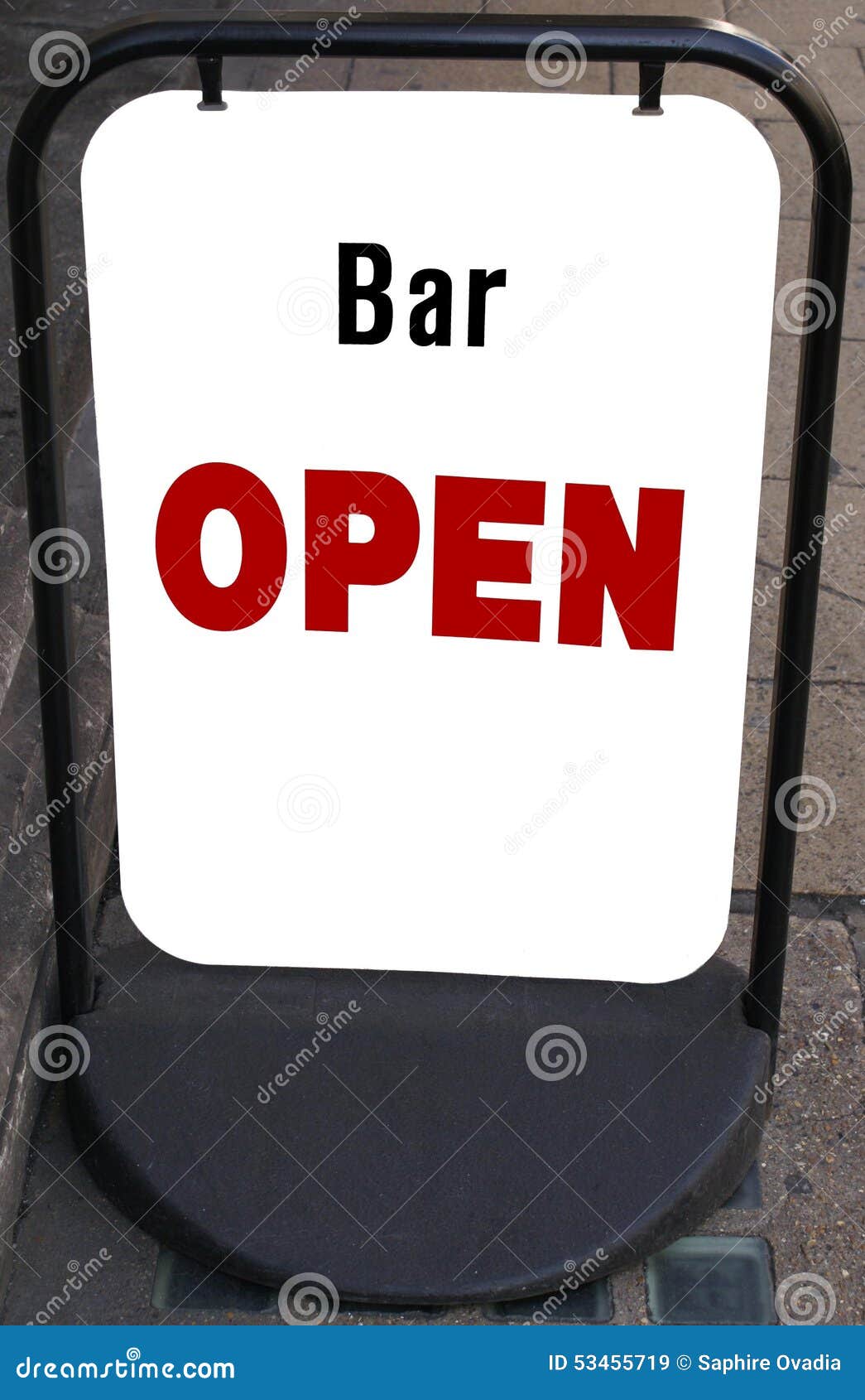 Bar open sign stock image. Image of open, business, sign - 53455719