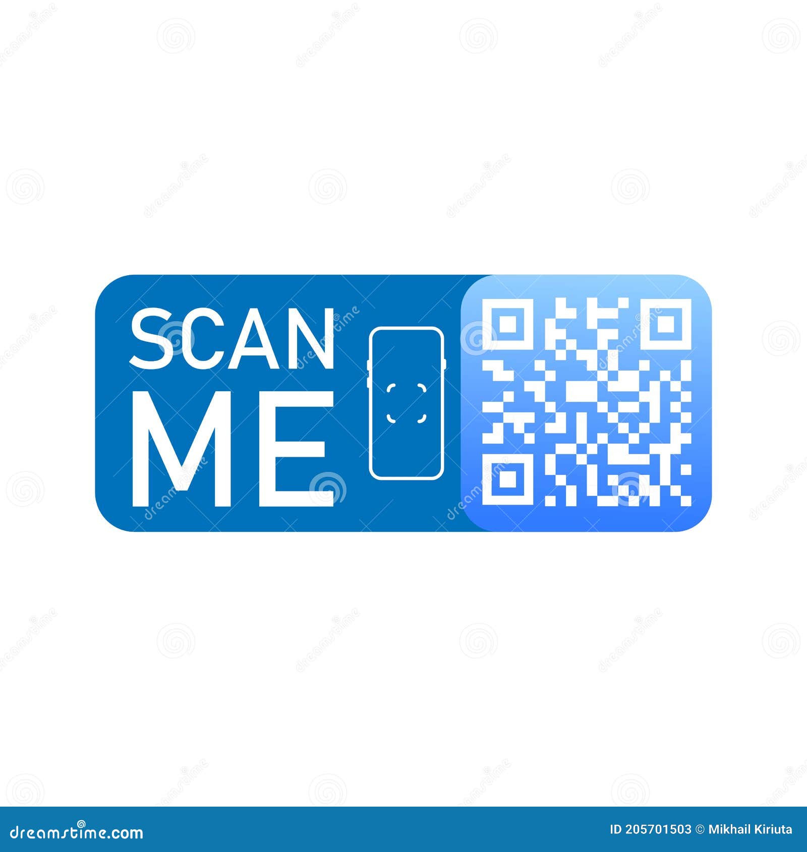 Bar and Qr Code Icons. Scan Barcode in Smartphone Symbols. Circle ...