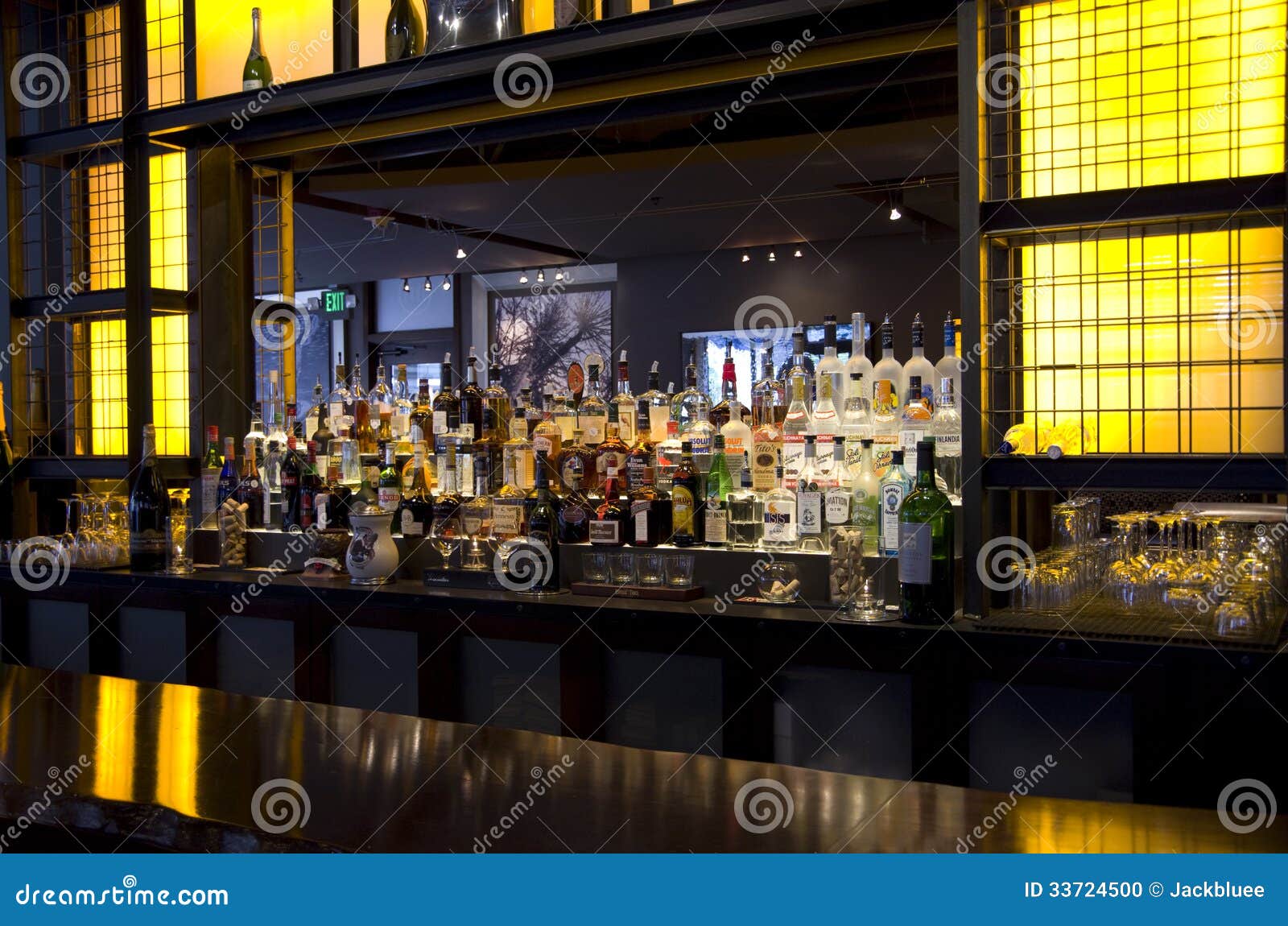 Bar restaurant editorial image. Image of light, luxury - 33724500