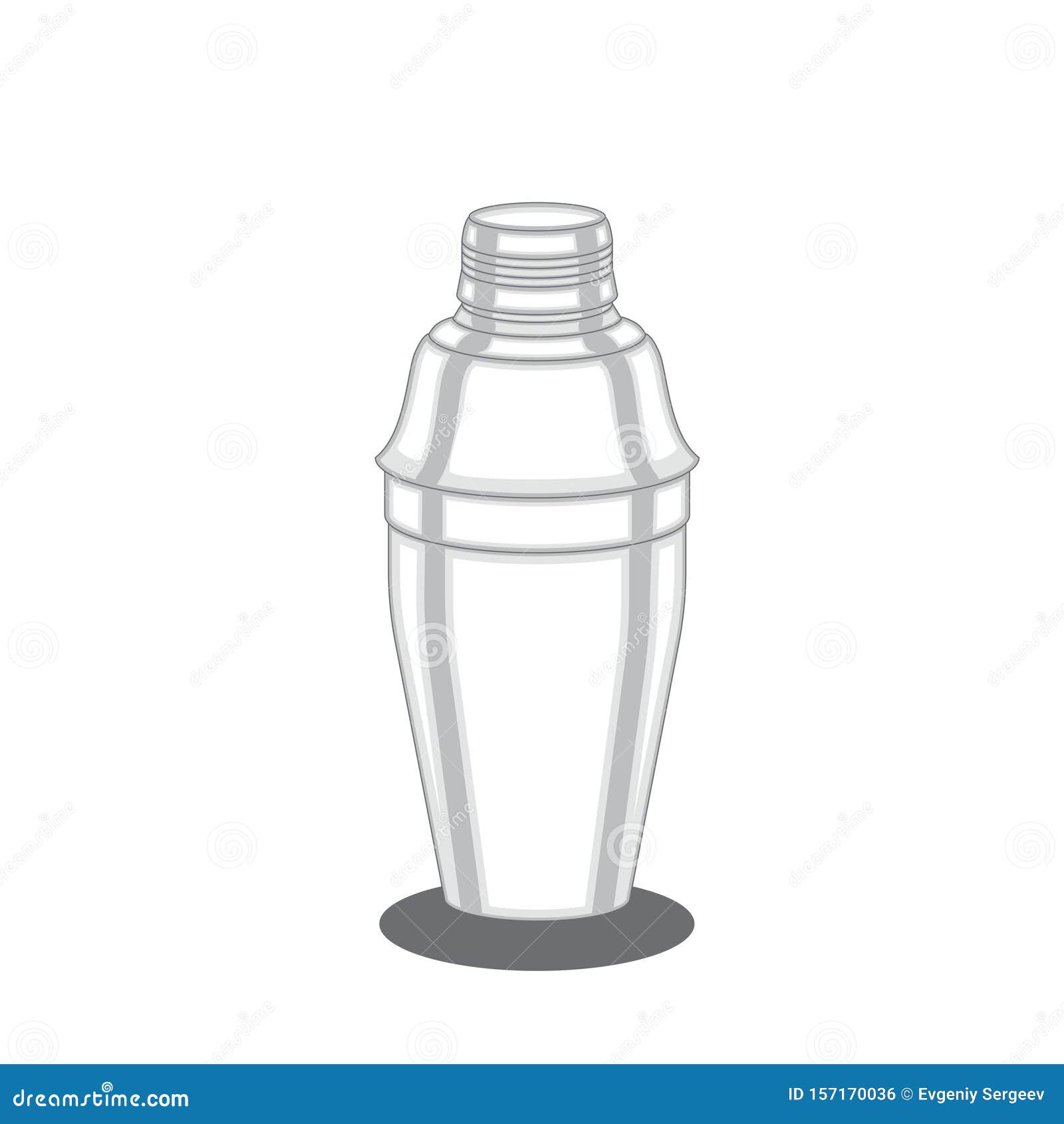 Bar Shaker for Mixing Drinks. Design Element Icon Logo Stock Vector ...