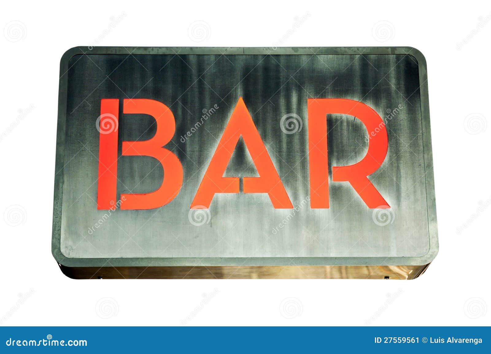 Bar sign stock image. Image of glowing, background, liquor - 27559561