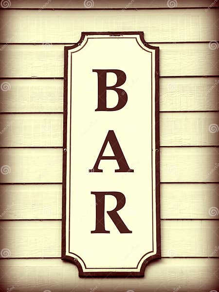 Bar Sign stock image. Image of tavern, board, aged, business - 4803009