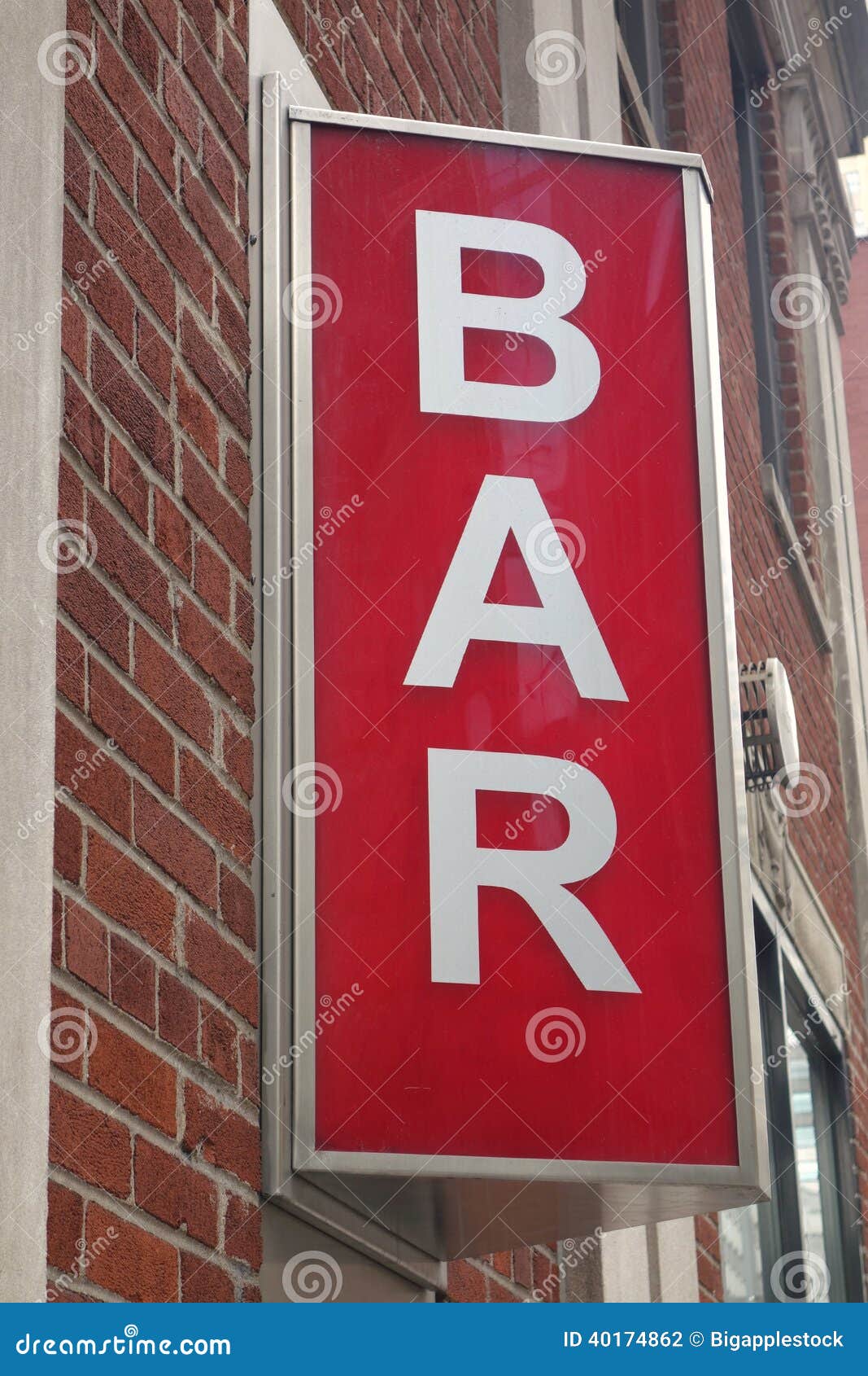 Bar Sign stock photo. Image of drinking, drinks, liquor - 40174862