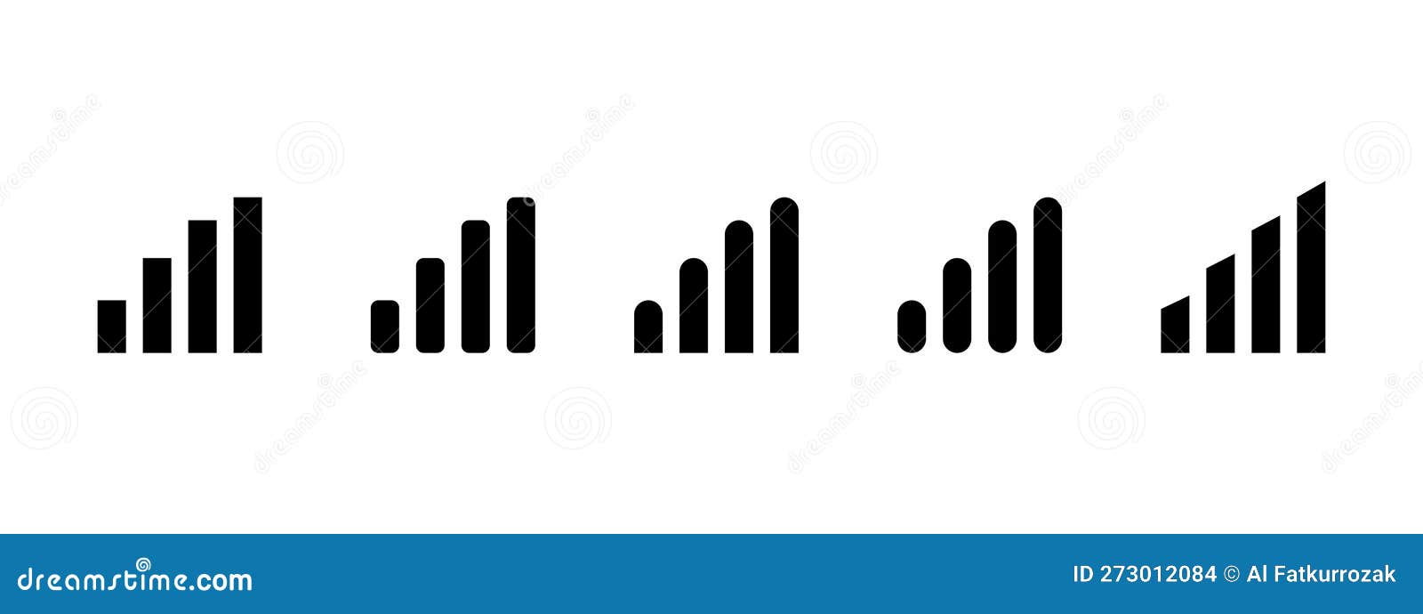 Bar Signal Vector Illustration. Stock Vector - Illustration of sign ...