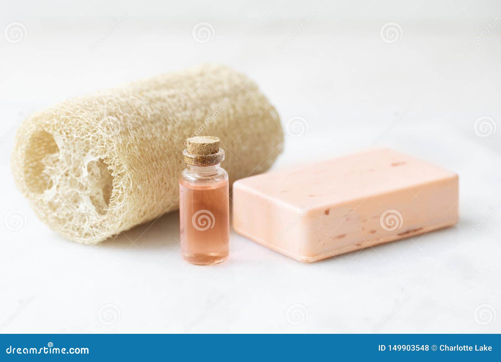 Fruit Extract Soap and Sponge Stock Photo - Image of papaya, sponge ...