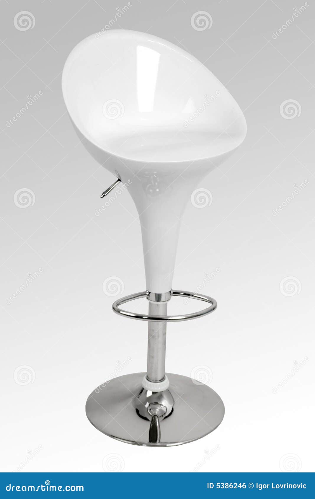 Bar stool stock photo. Image of shine, furniture, contoured - 5386246