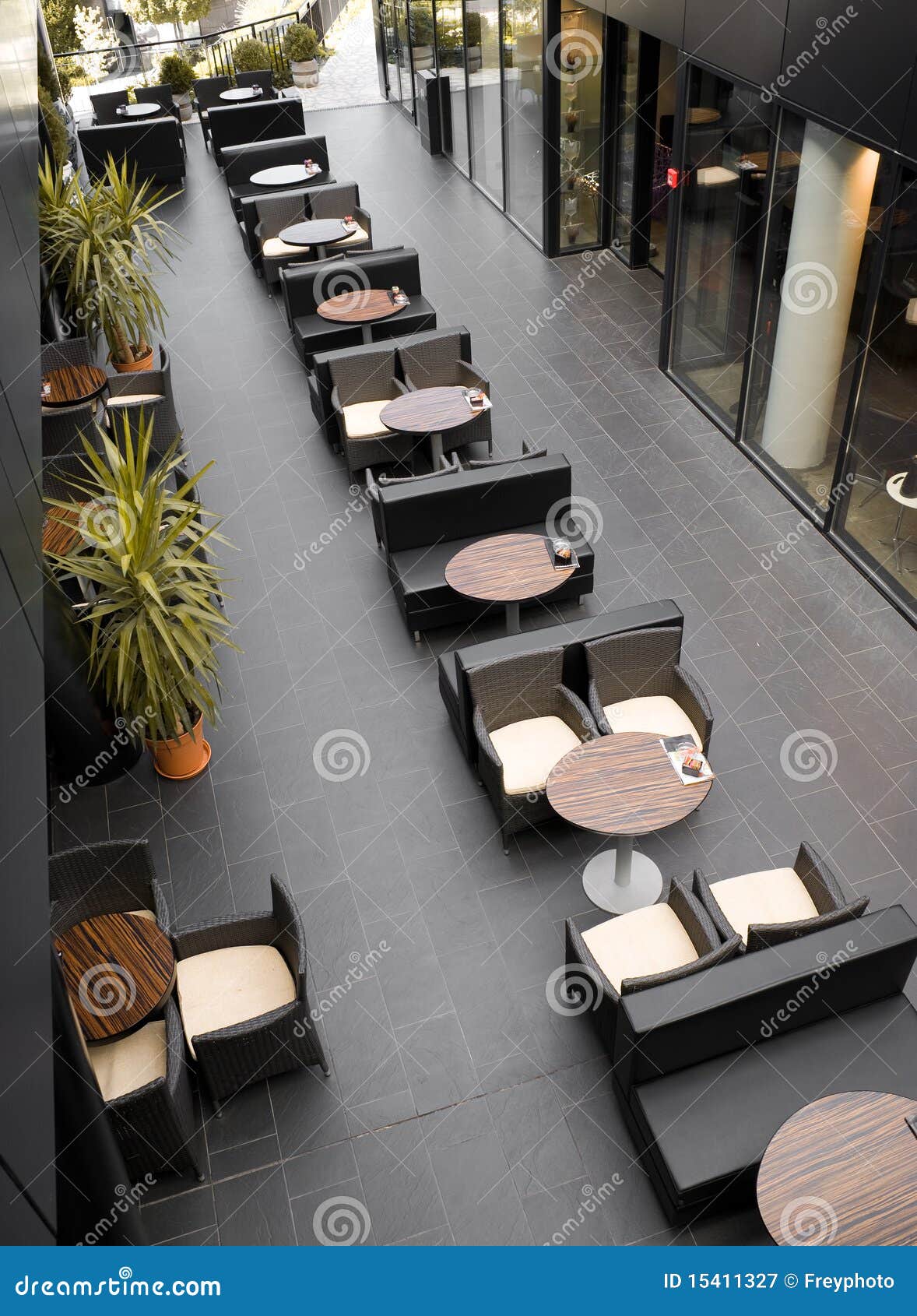 Bar terrace 2 stock image. Image of terrace, chairs, glass - 15411327