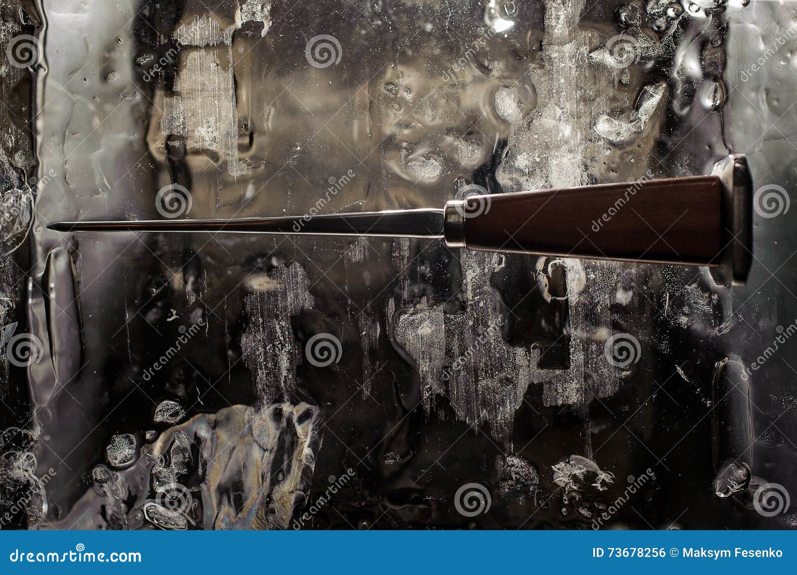 Bar tool Ice pick stock photo. Image of wood, objects - 73678256