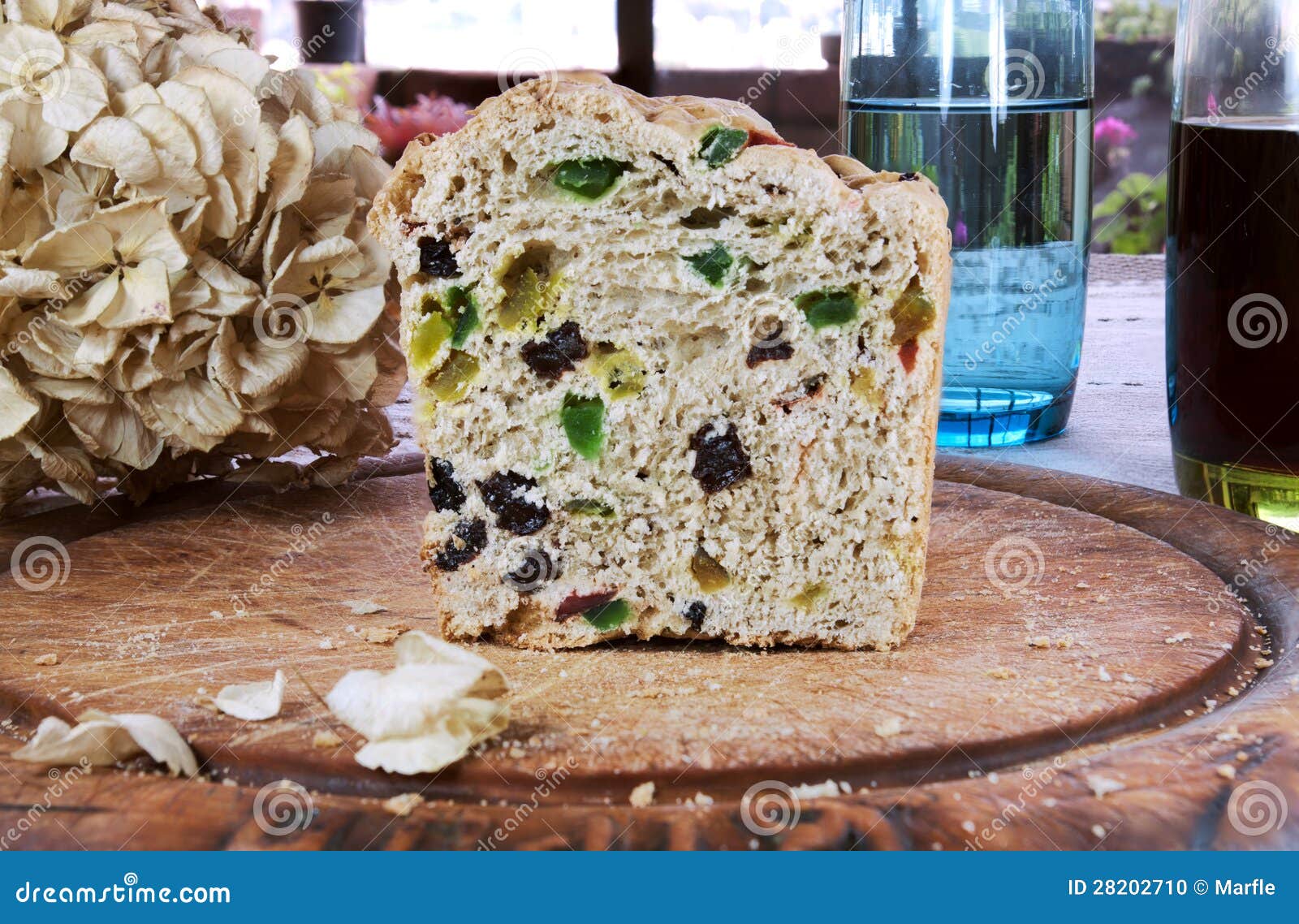 Bara Brith, Welsh Bread with Yeast Stock Photo - Image of colour, bread ...