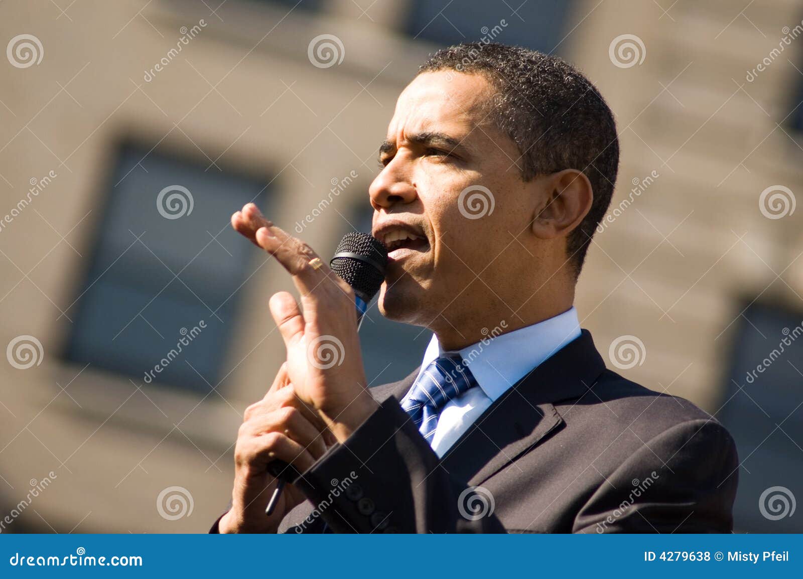 Barack Obama 7 editorial stock photo. Image of primaries - 4279638