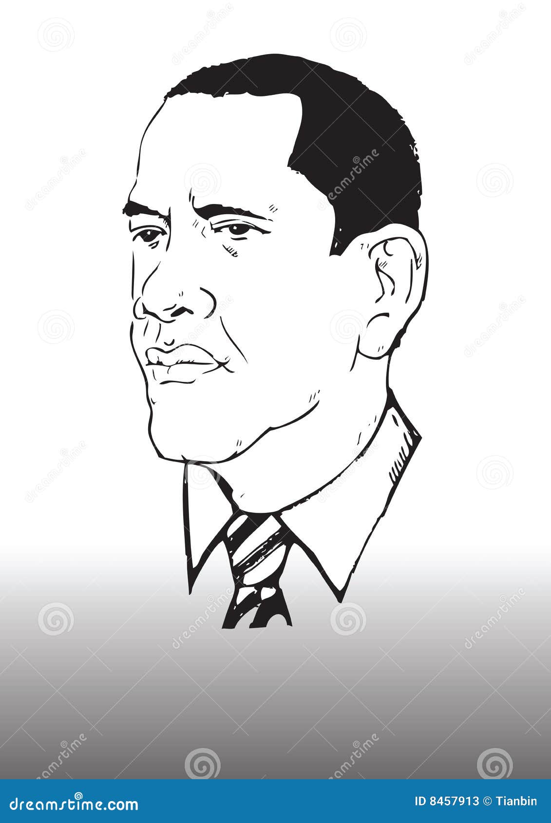 How To Draw Barack Obama Step By Step