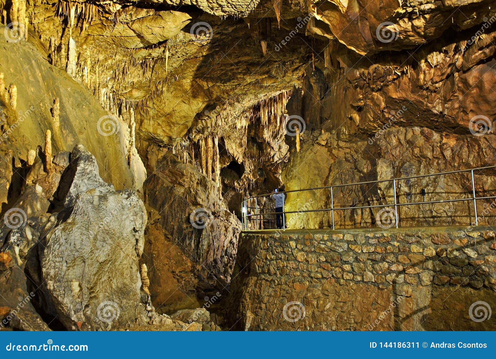 Dripstone Column, Stalagmite Stock Photography | CartoonDealer.com ...