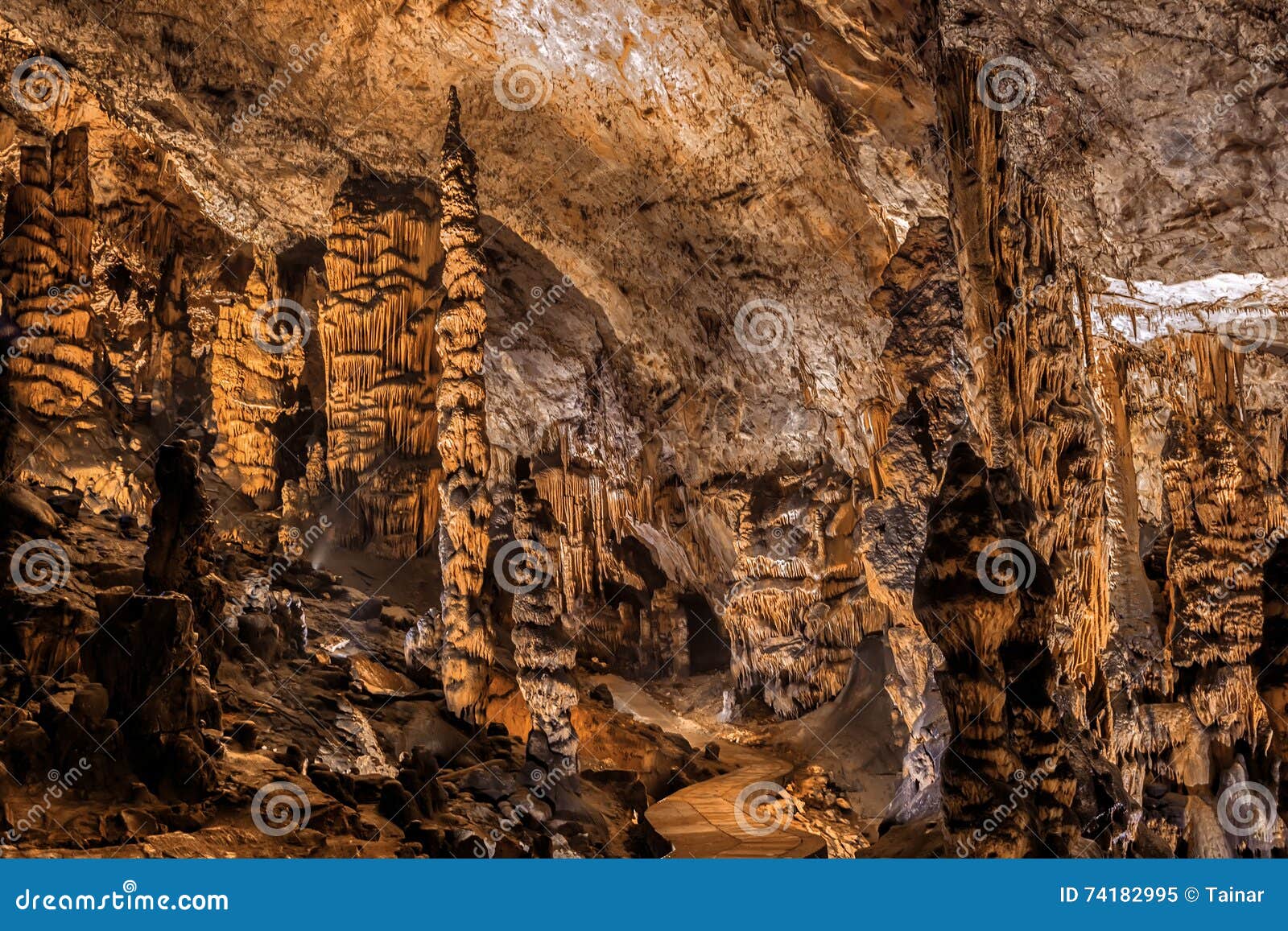 Baradle Cave in Aggtelek National Park in Hungury Stock Image - Image ...