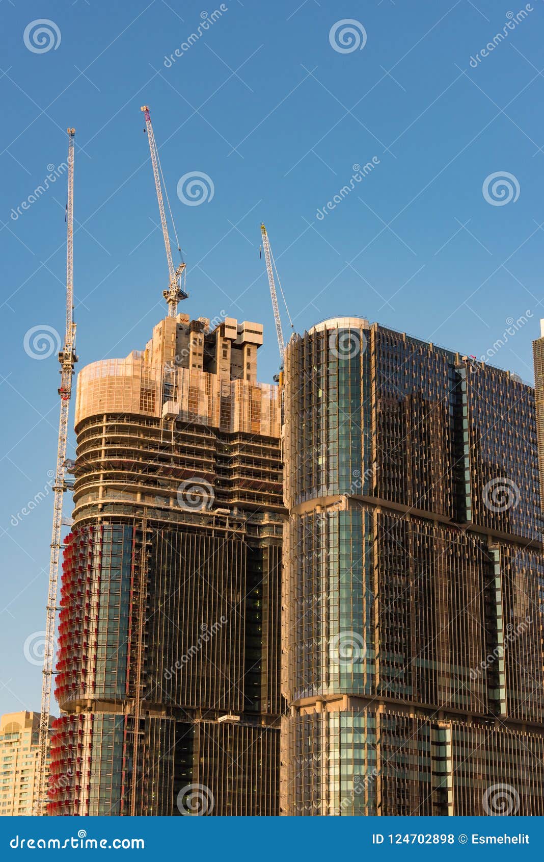 Barangaroo Buildings Construction Editorial Stock Photo - Image of ...