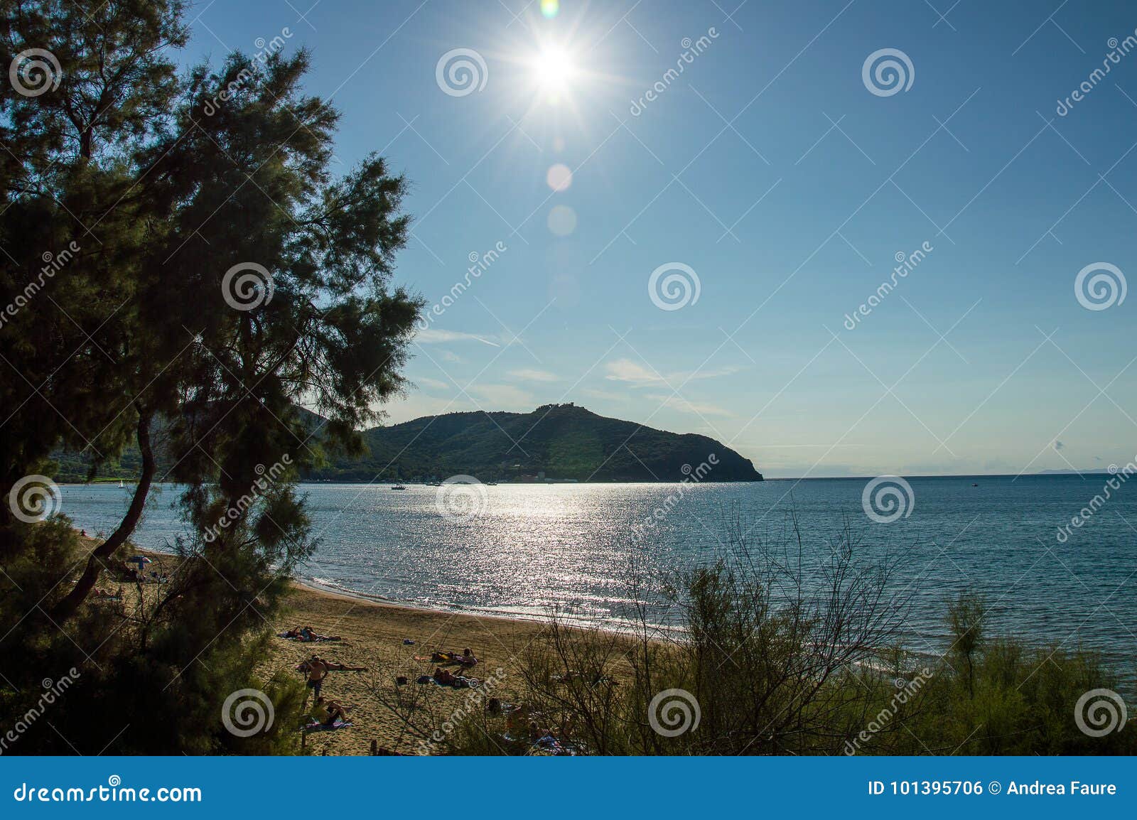 Baratti beach stock photo. Image of maritime, europe - 101395706