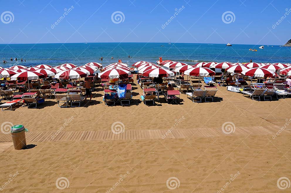 Baratti Beach in Italy , 2011 Editorial Stock Image - Image of coast ...