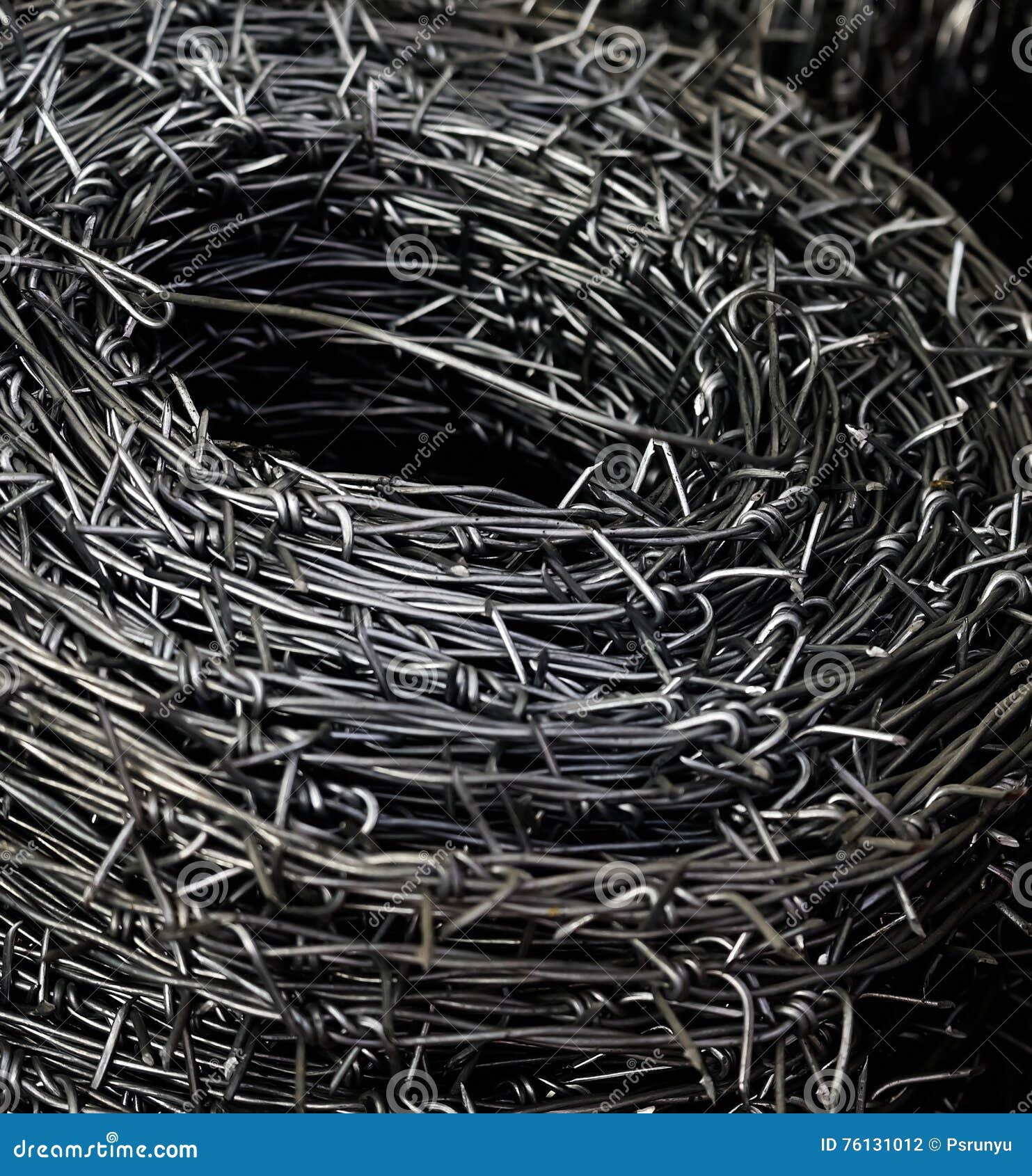 Window With Barb Wire Royalty-Free Stock Photography | CartoonDealer ...