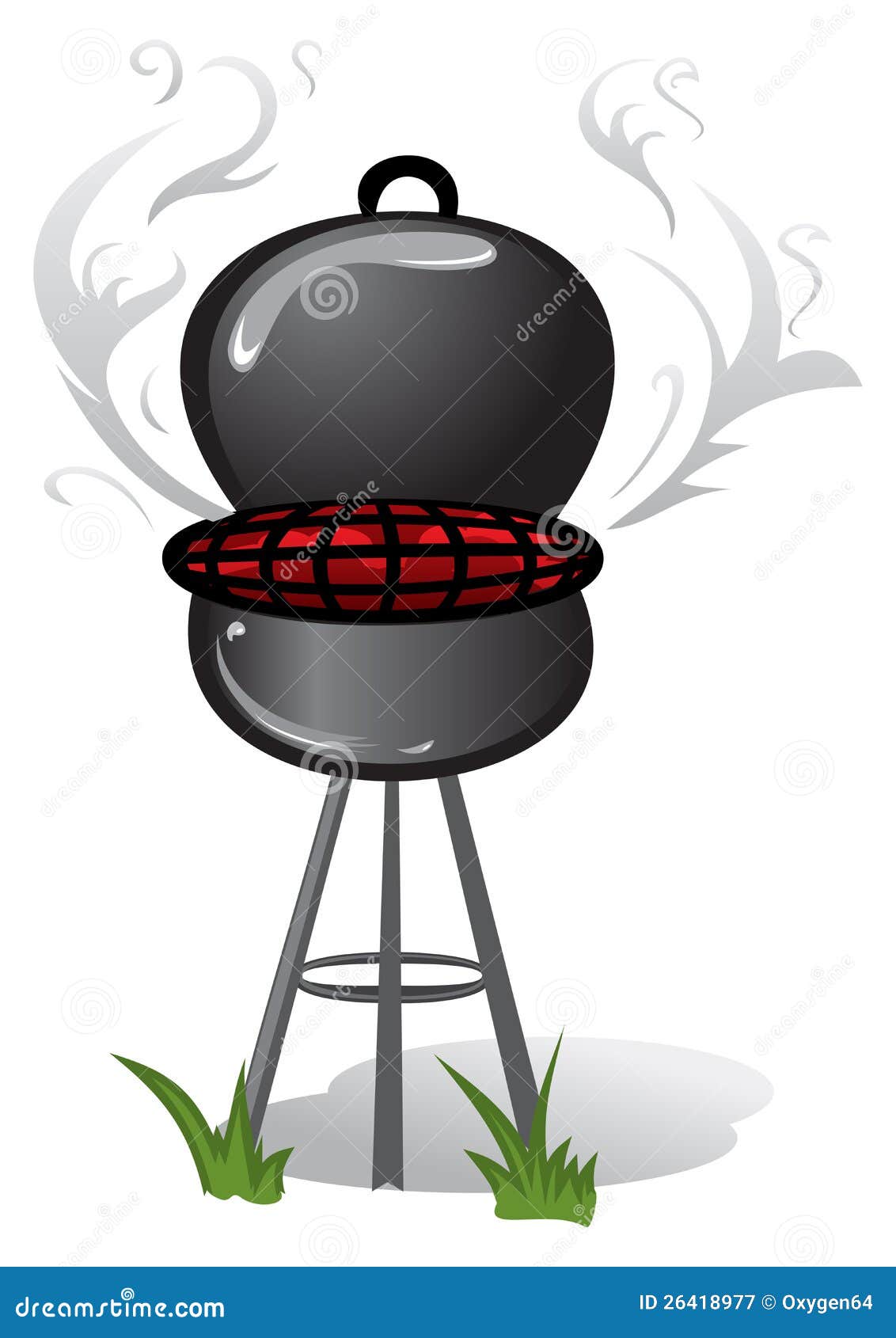 Barbacoa ilustración del vector. Ilustración de exterior - 26418977