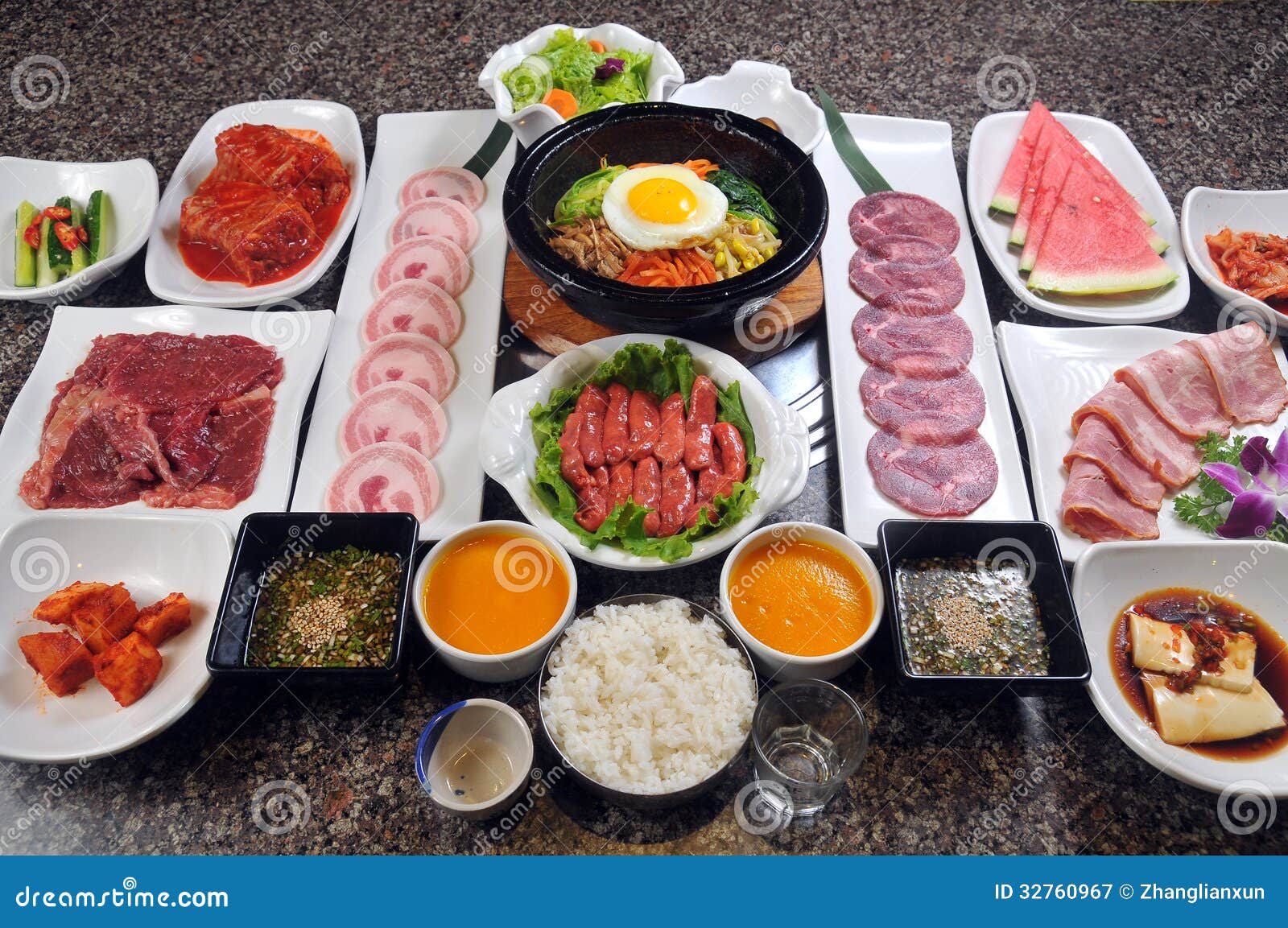 Barbacoa coreana imagen de archivo. Imagen de celebre - 32760967