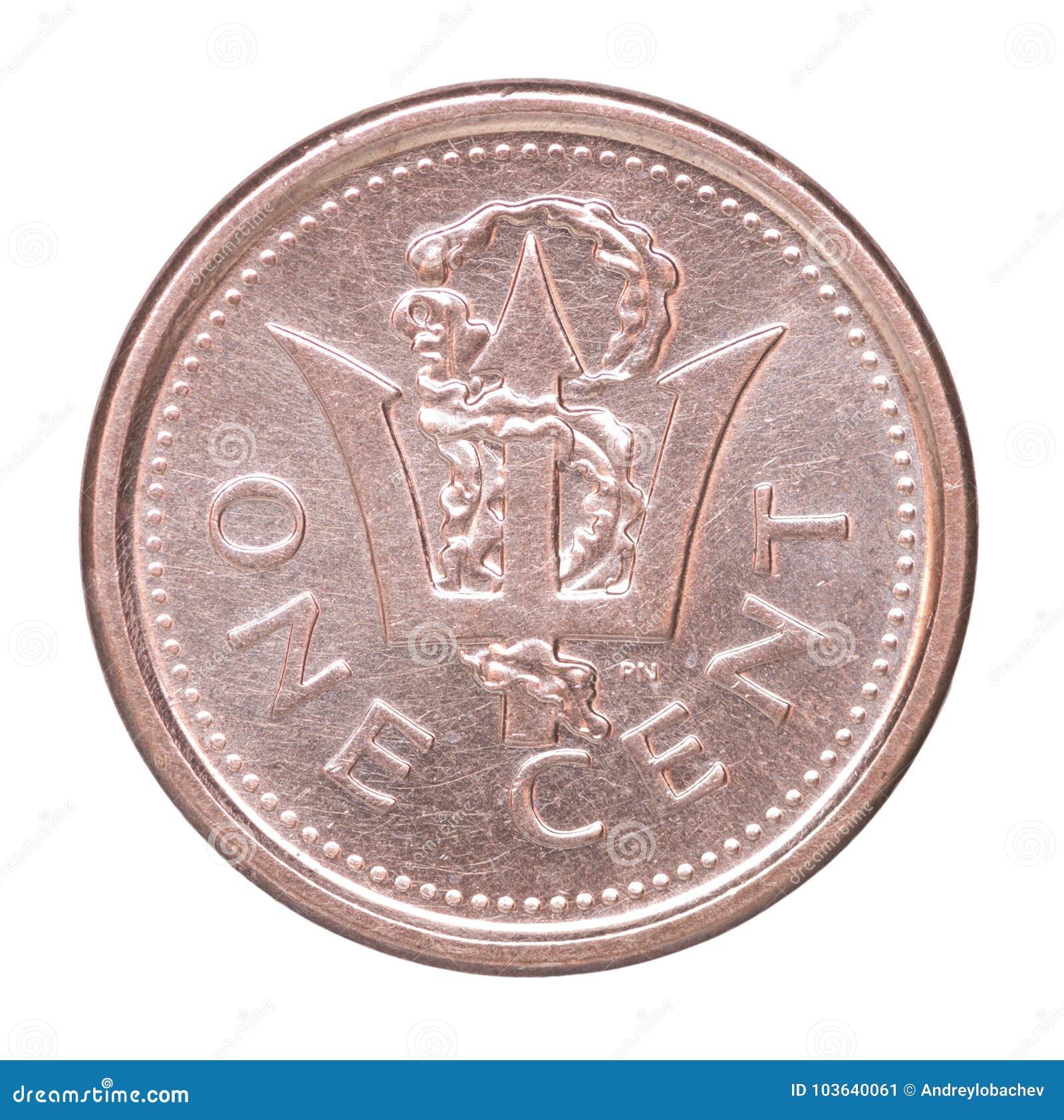 barbados one cent coin