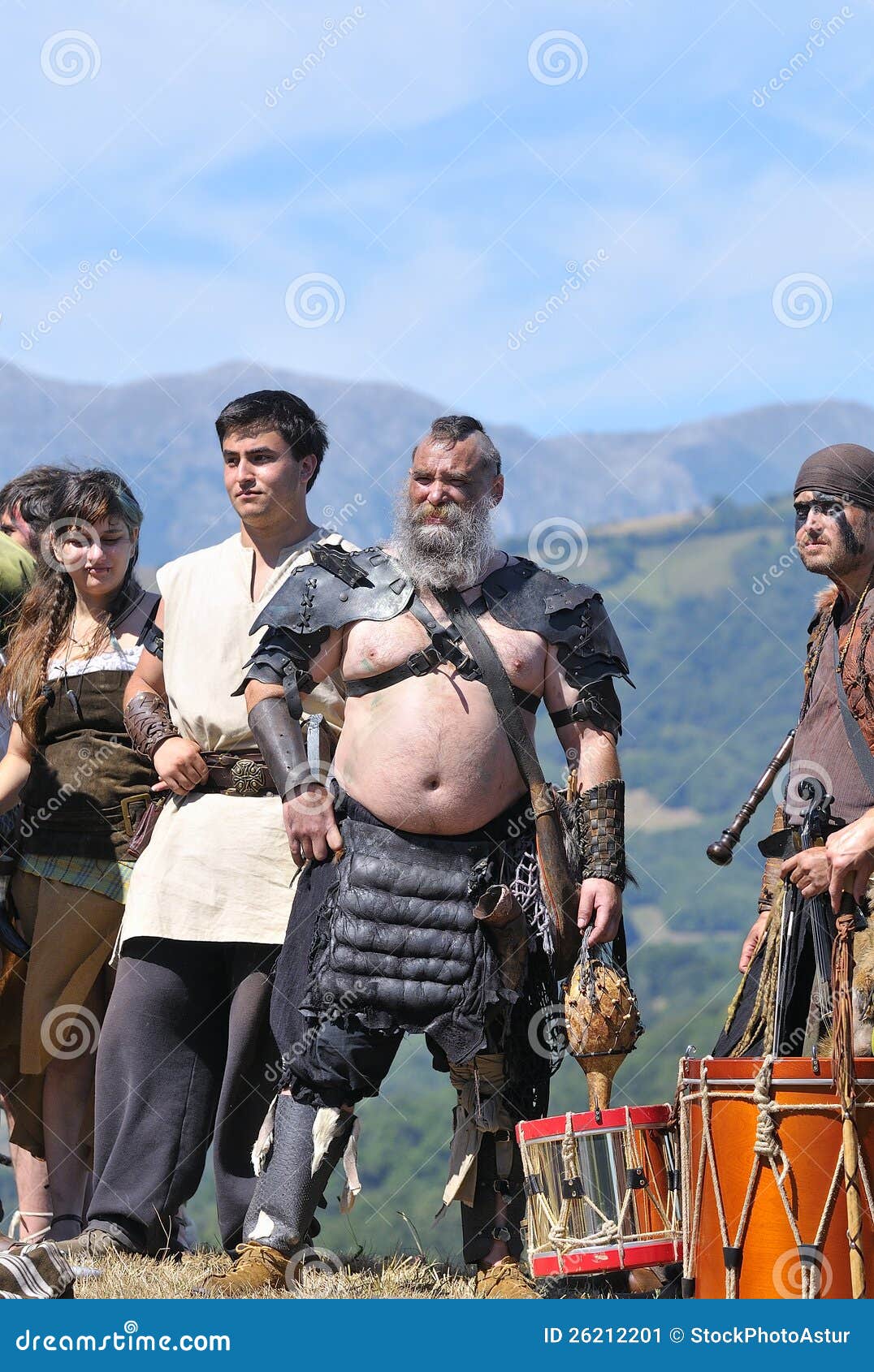 Barbarian. editorial photo. Image of military, army, history - 26212201