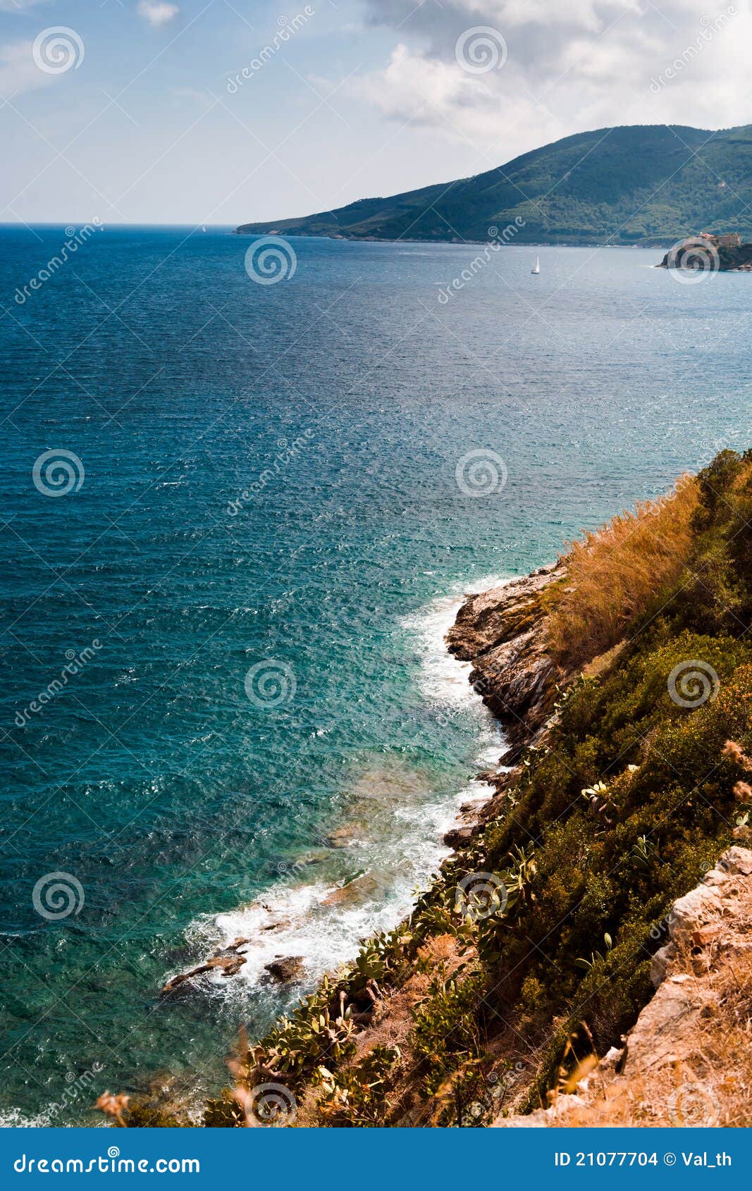 Barbarossa Beach Royalty-Free Stock Photography | CartoonDealer.com ...