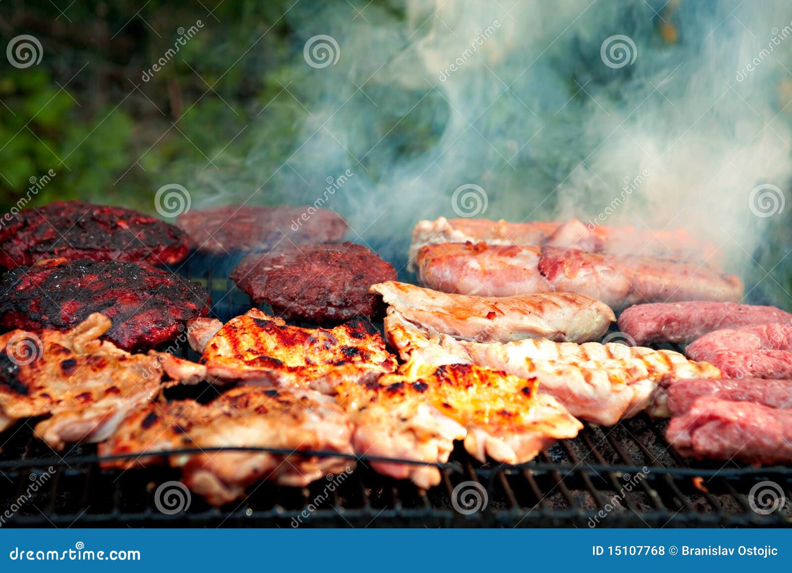 Barbecue stock photo. Image of cooking, preparation, fire - 15107768
