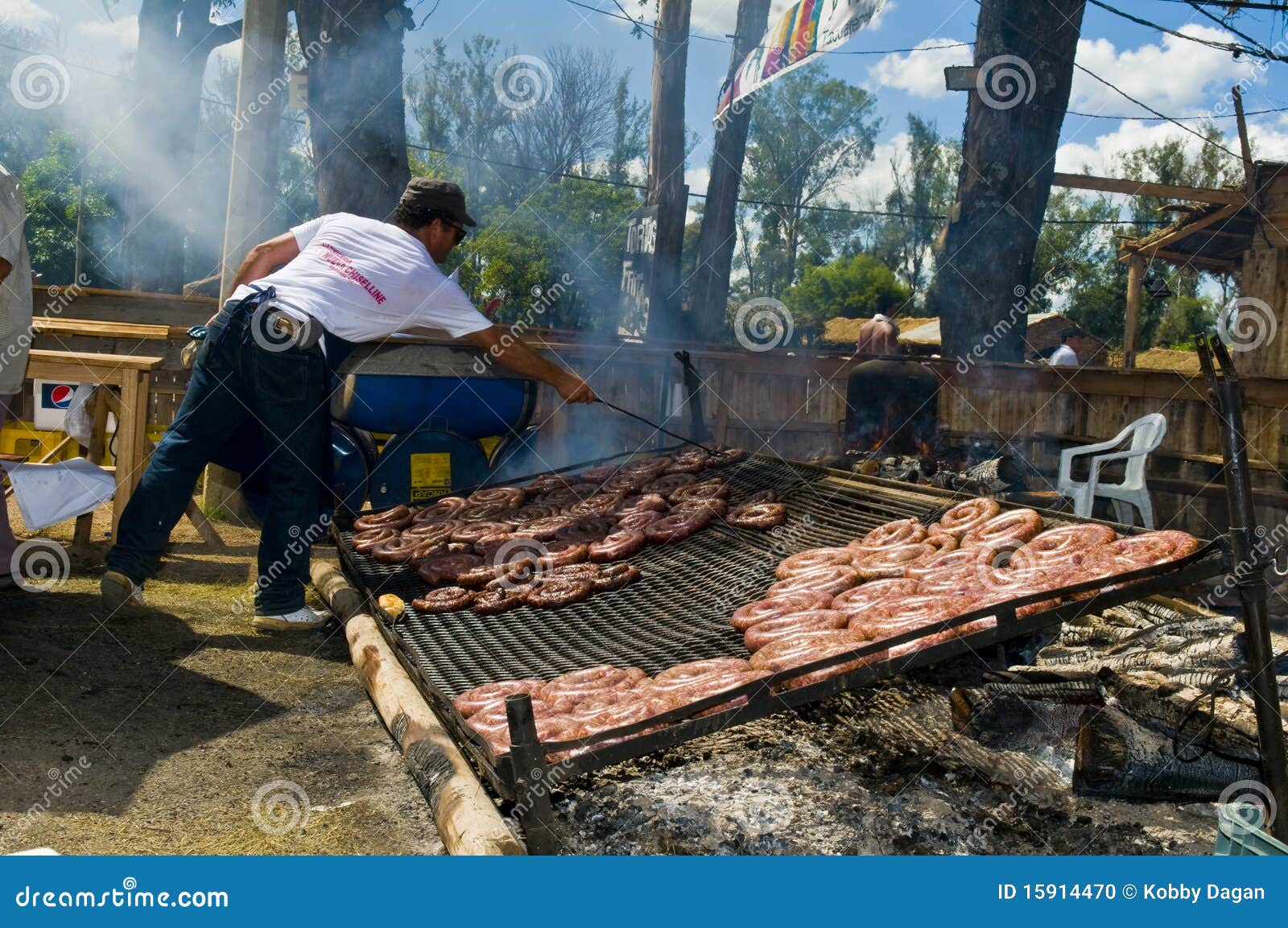 Barbecue editorial image. Image of america, rural, cowboy - 15914470