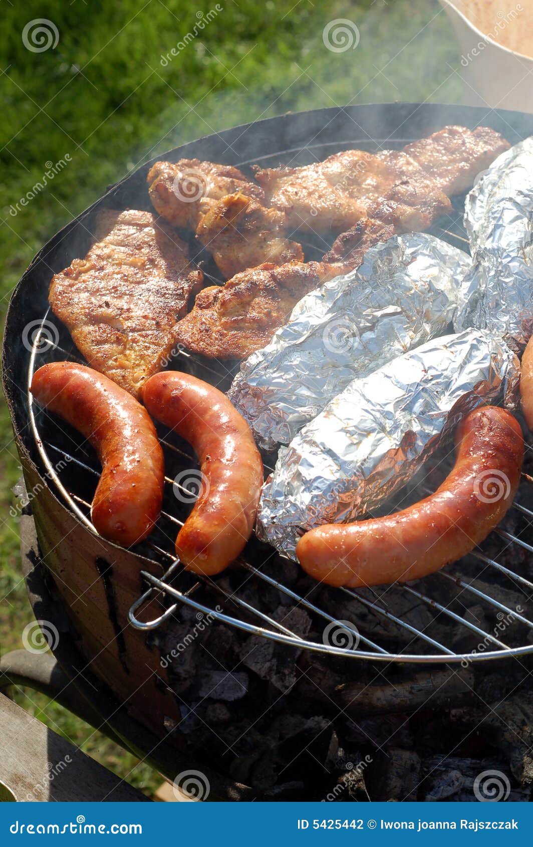 Barbecue stock photo. Image of dinner, prepare, cookout - 5425442
