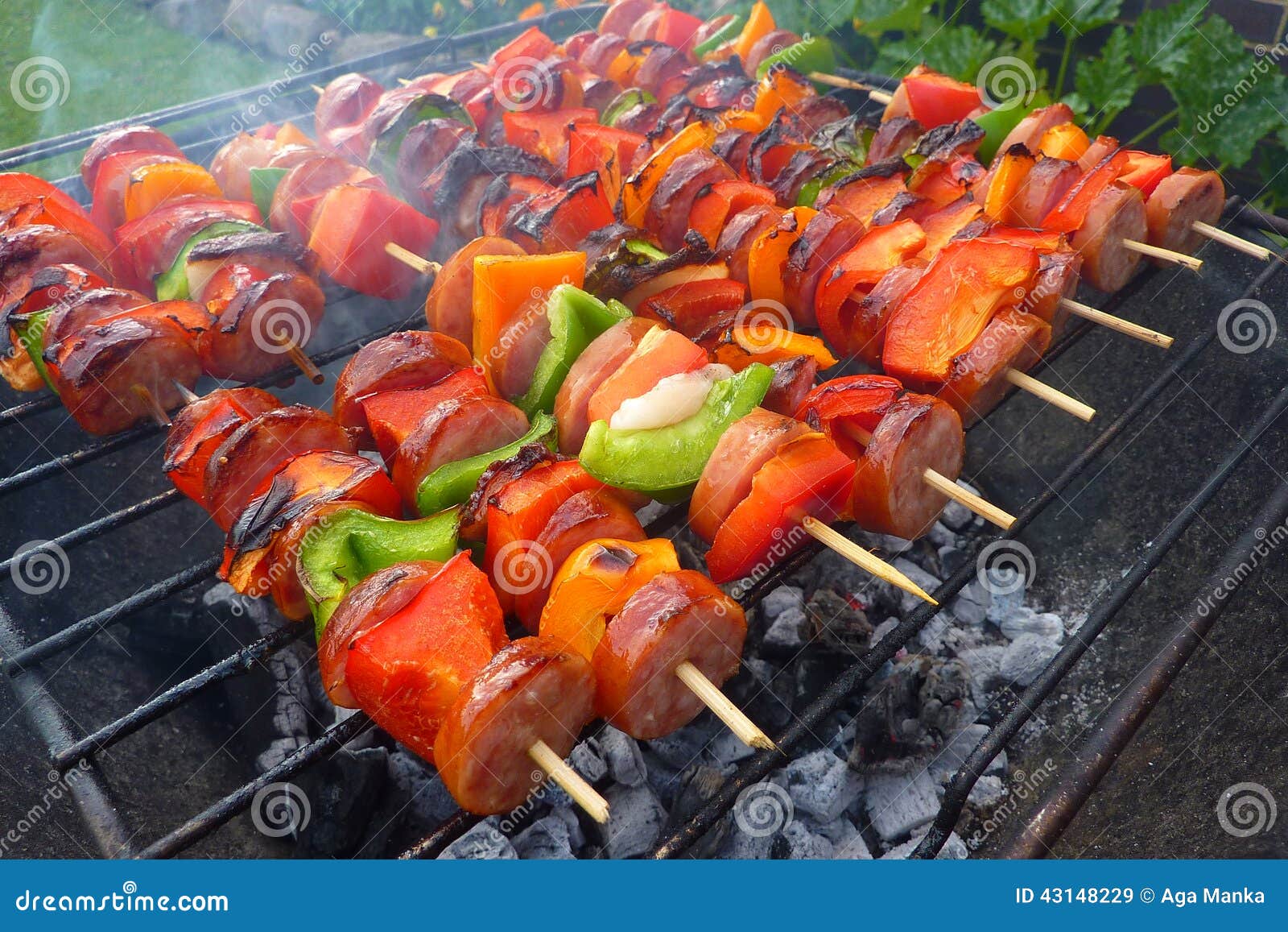 Barbecue stock image. Image of cooking, preparation, fire - 43148229