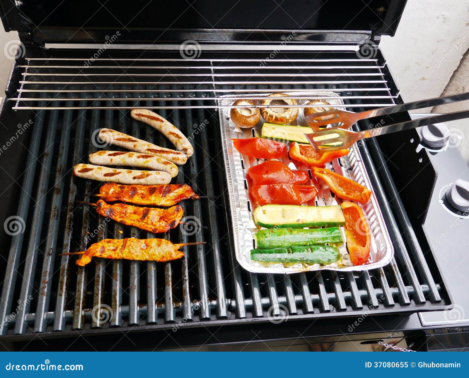Barbecue bbq stock image. Image of grilled, outdoors - 37080655