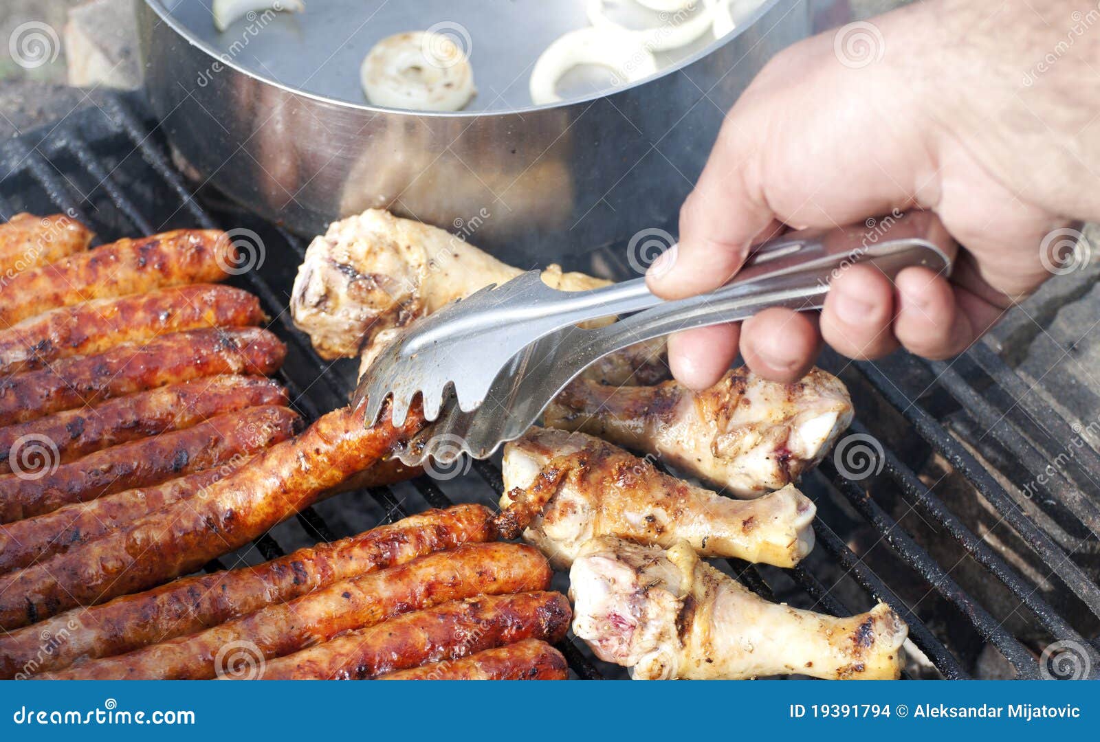 Barbecue concept stock photo. Image of meat, sausage - 19391794