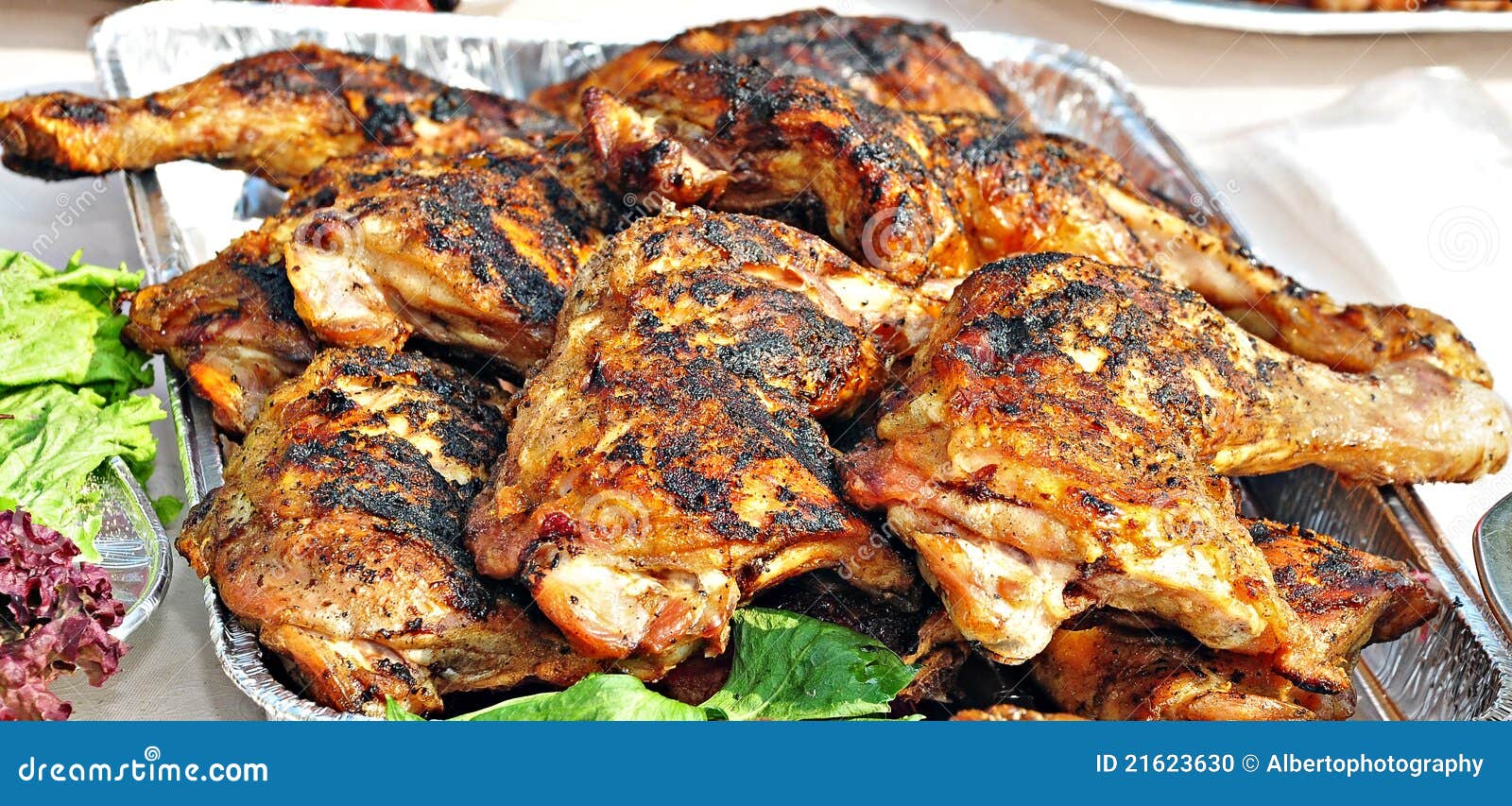 Barbecue del pollo fotografia stock. Immagine di concetto - 21623630