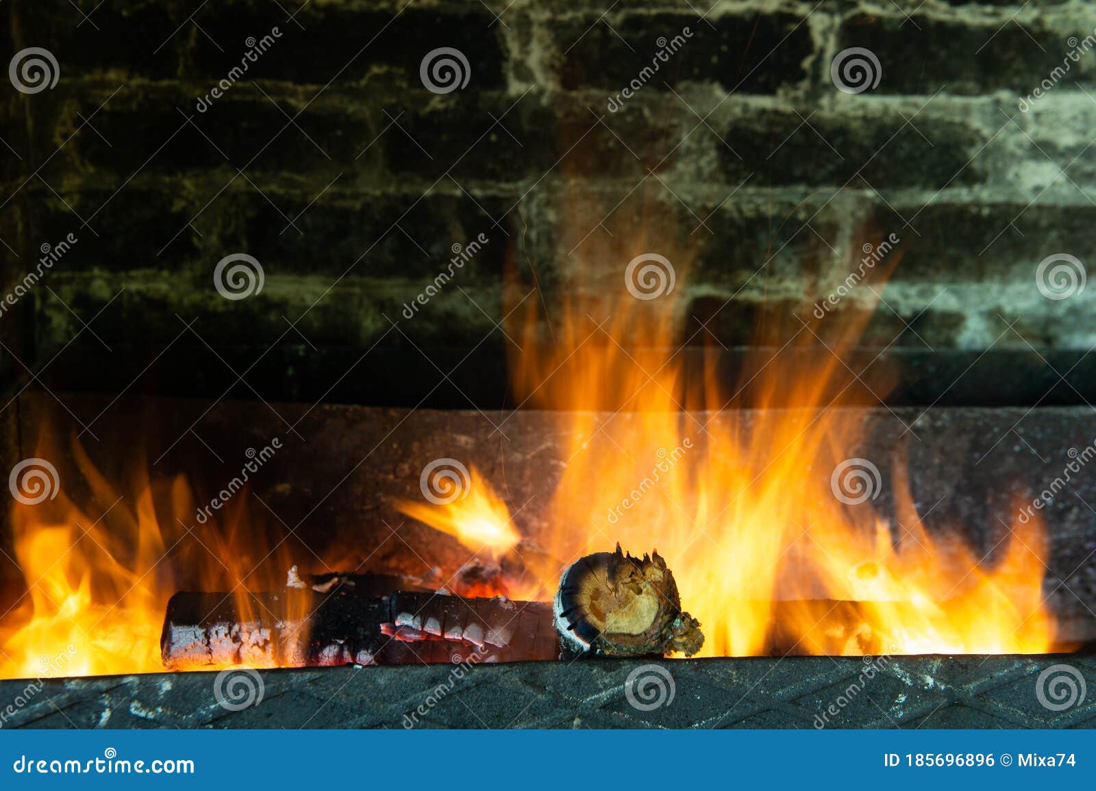Barbecue Fire for Barbecue Outdoors15 Stock Photo - Image of barbecue ...